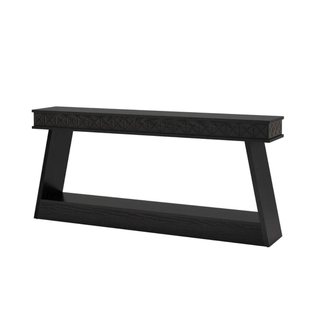 Click here for Slickblue 70.8 Farmhouse Console Table with Shelve... prices