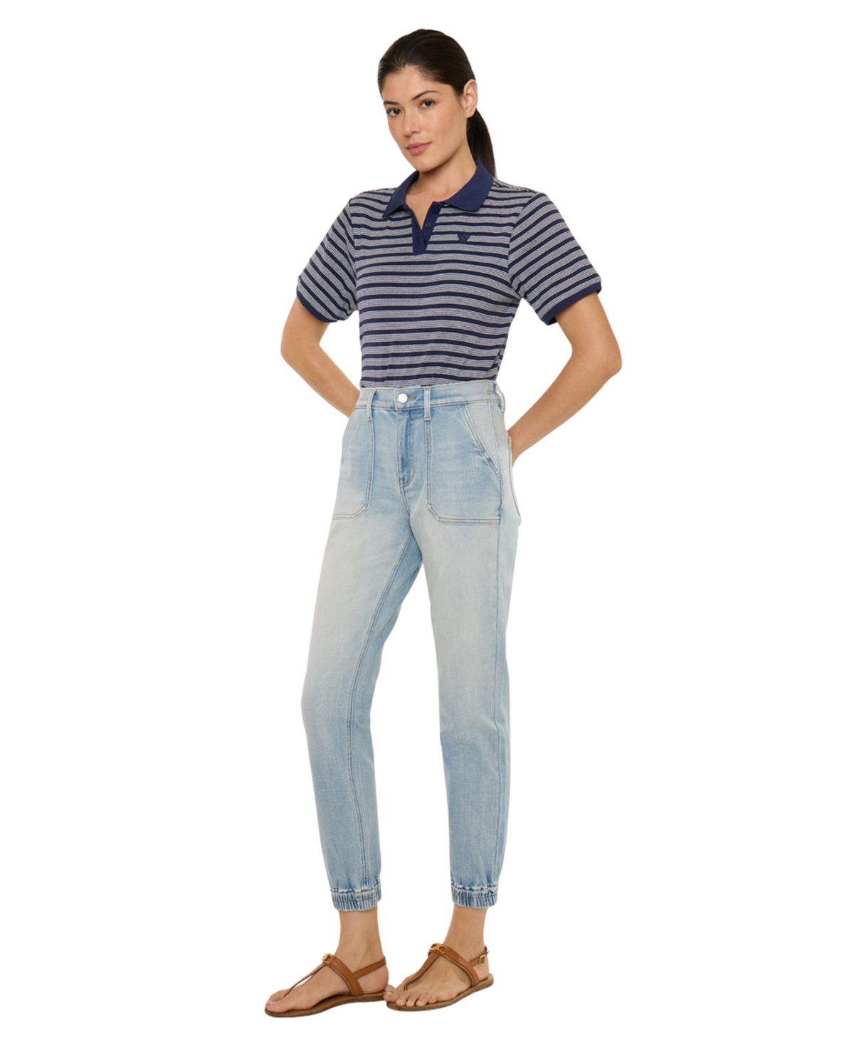 Click here for KanCan Womens Chelly High Rise Joggers - Light was... prices