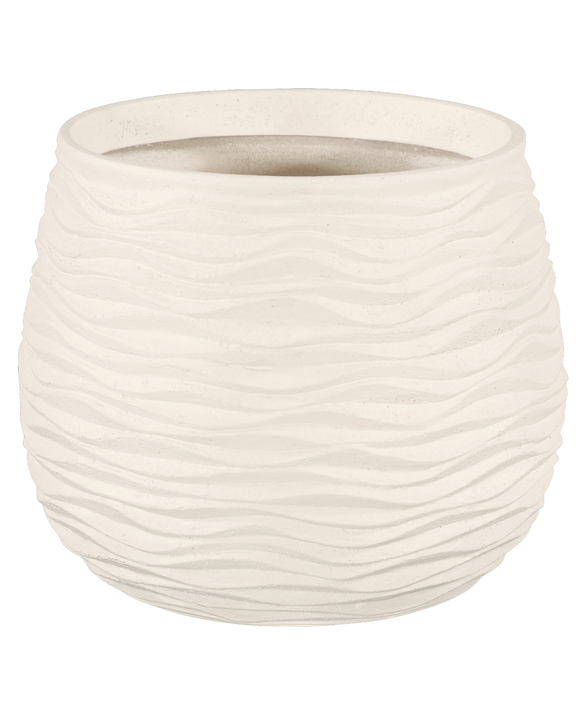 Click here for Phillips Collection Wavy Medium Vase - Cream prices
