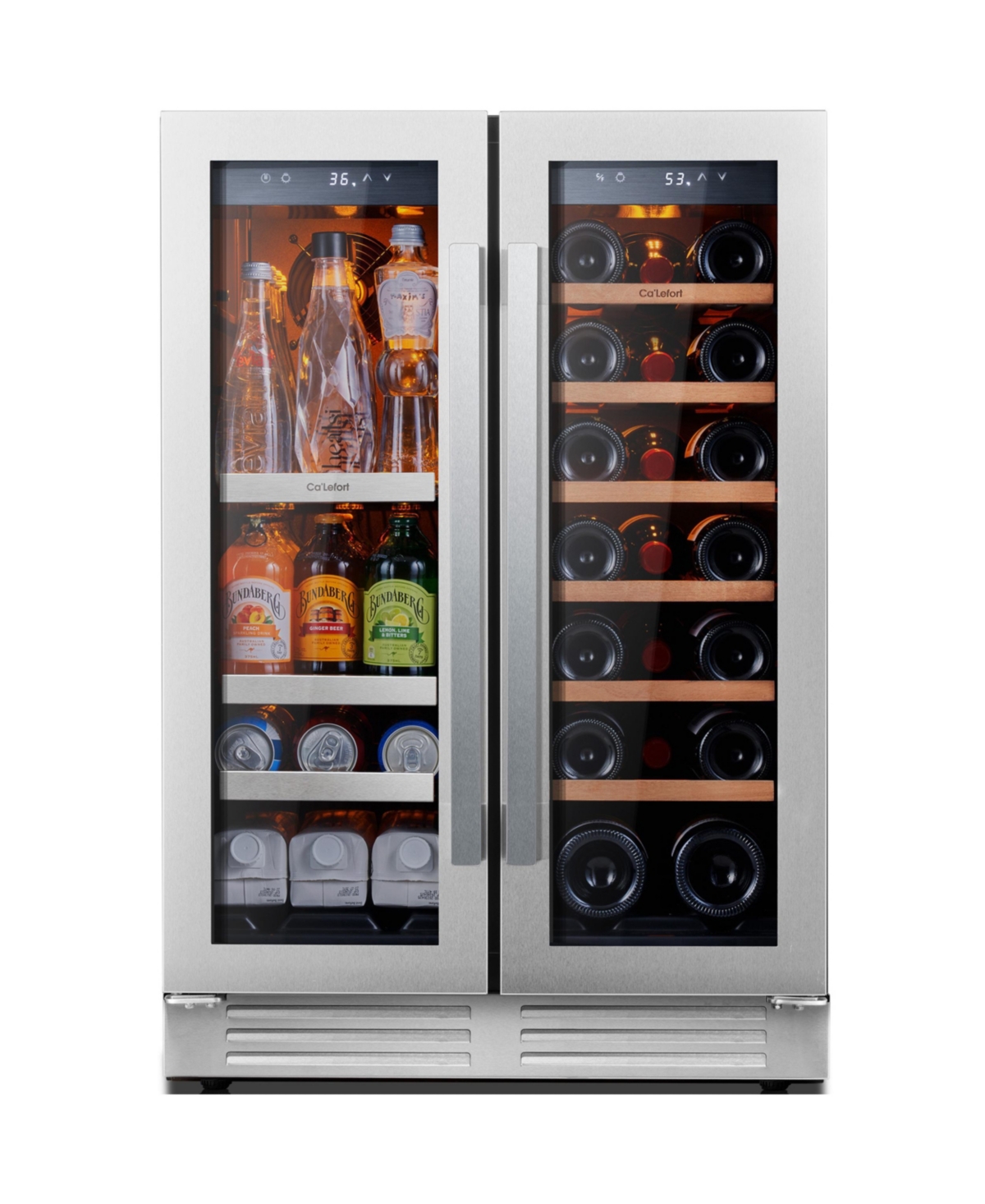 Click here for CaLefort Wine and Beverage Refrigerator 24 Inch Du... prices