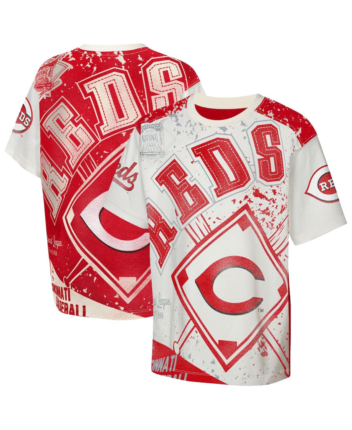 Click here for Outerstuff Big Boys and Girls Cream Cincinnati Red... prices