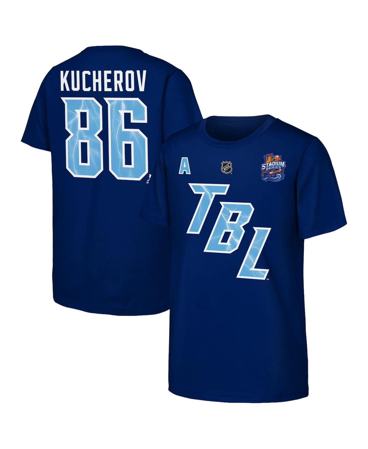 Click here for Fanatics Big Boys and Girls Nikita Kucherov Blue T... prices