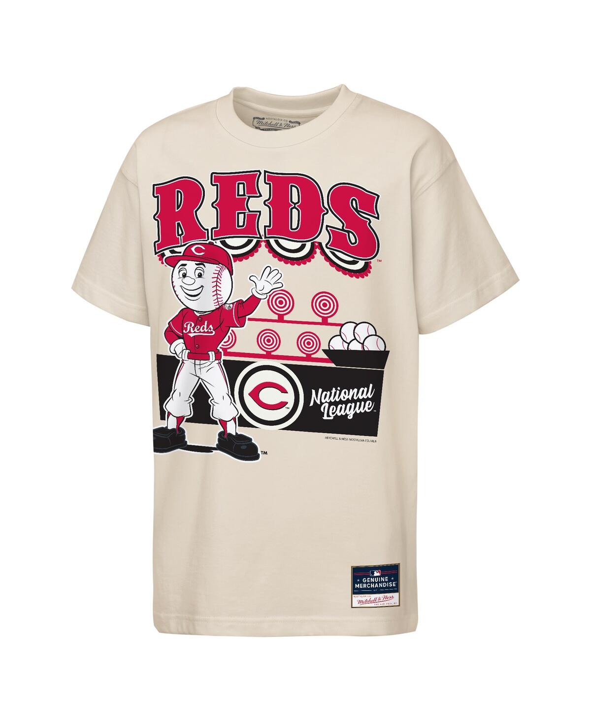 Click here for Mitchell & Ness Big Boys and Girls Cream Cincinnat... prices