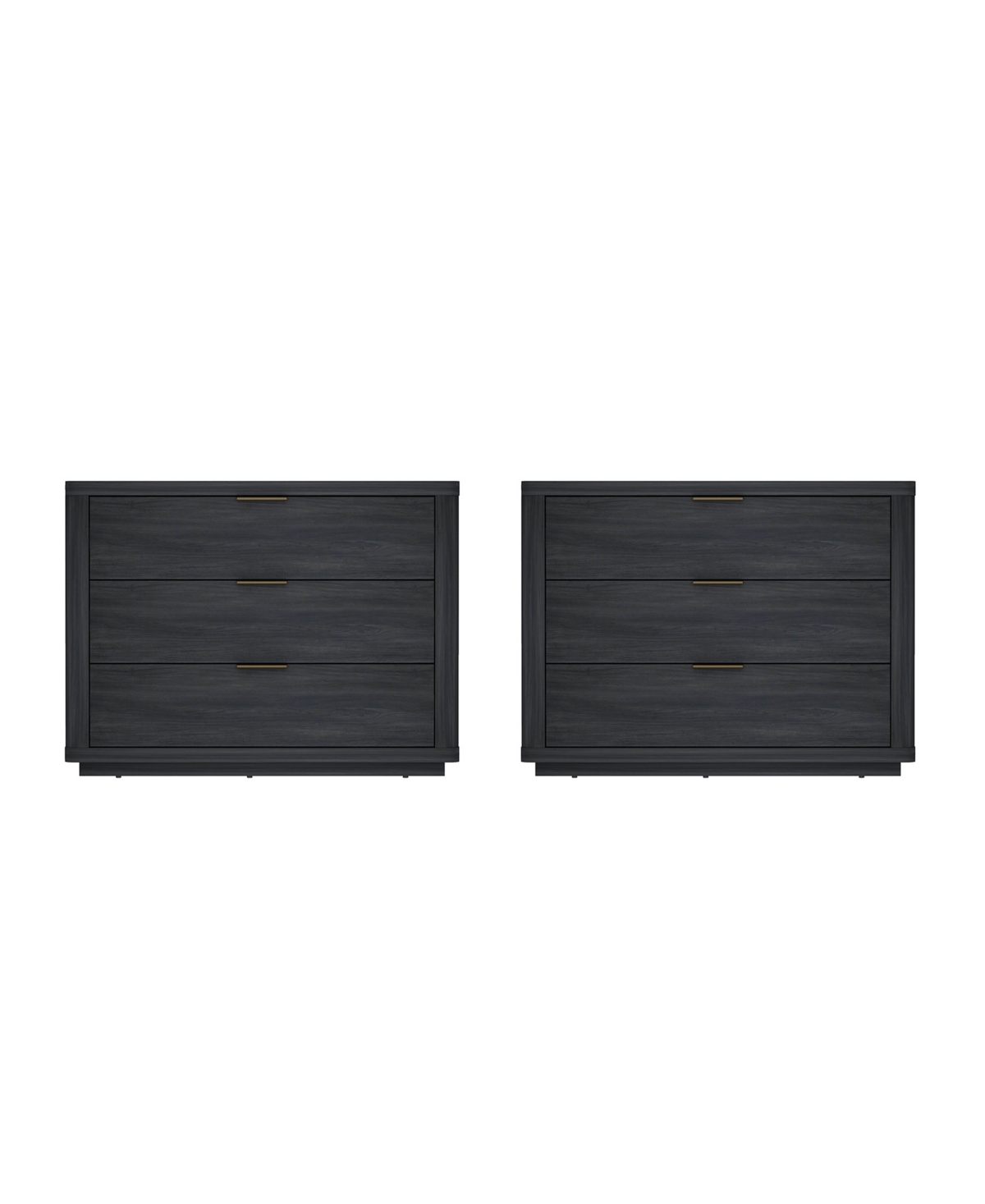 Click here for Manhattan Comfort Evelyn 2-Piece 32 3-Drawer Night... prices