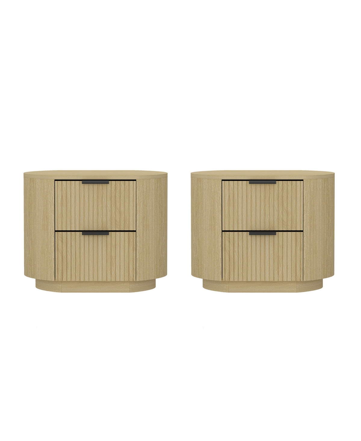 Click here for Manhattan Comfort Olivia 2-Piece 27 2-Drawer Night... prices