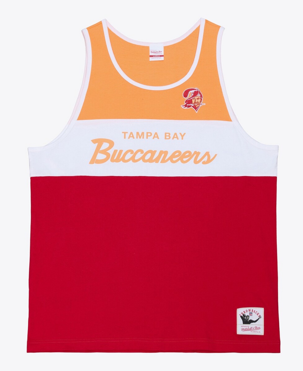 Click here for Mitchell & Ness Mens Red/Orange Tampa Bay Buccanee... prices