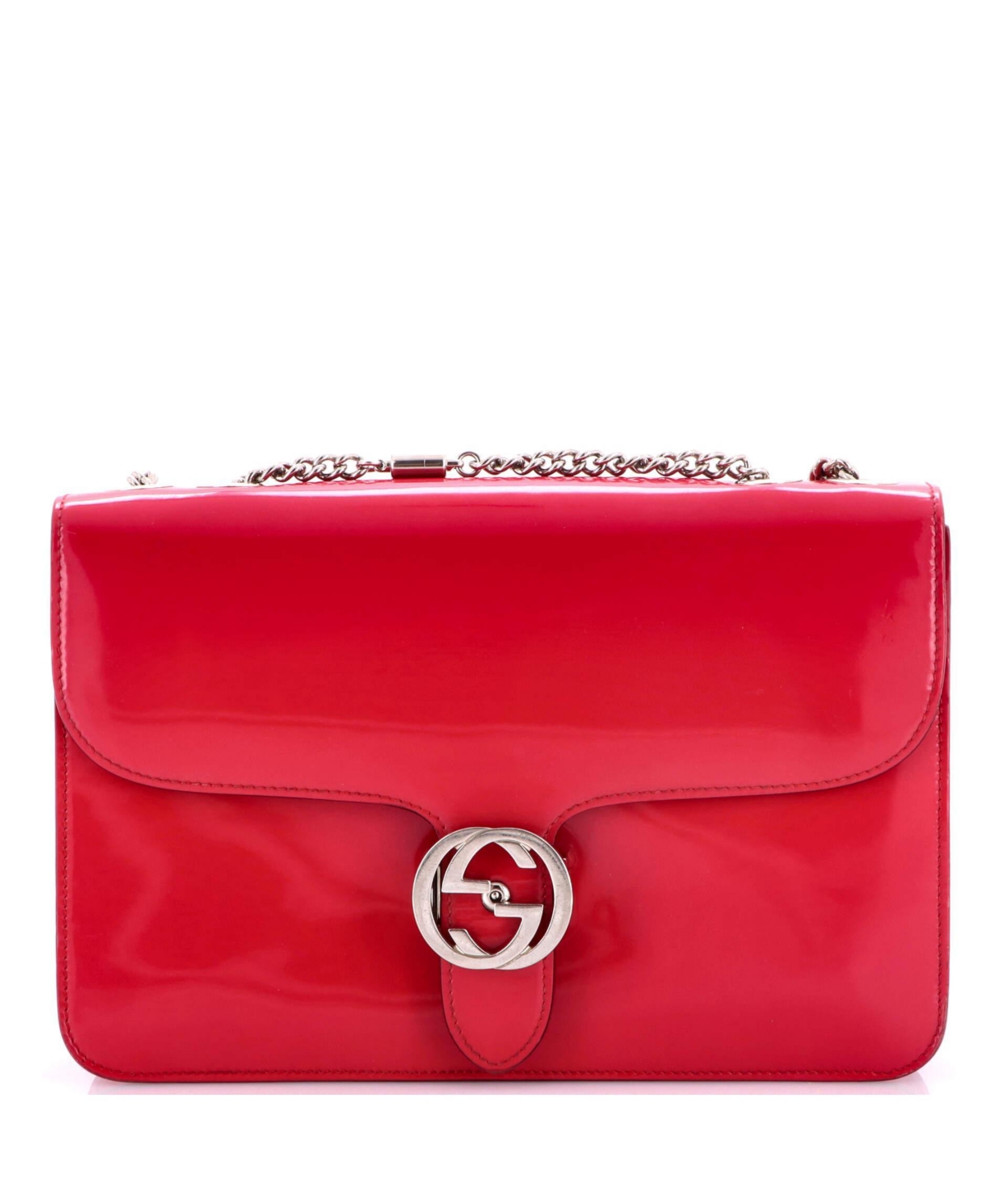Click here for Pre-Owned Gucci Medium Interlocking Shoulder Bag P... prices
