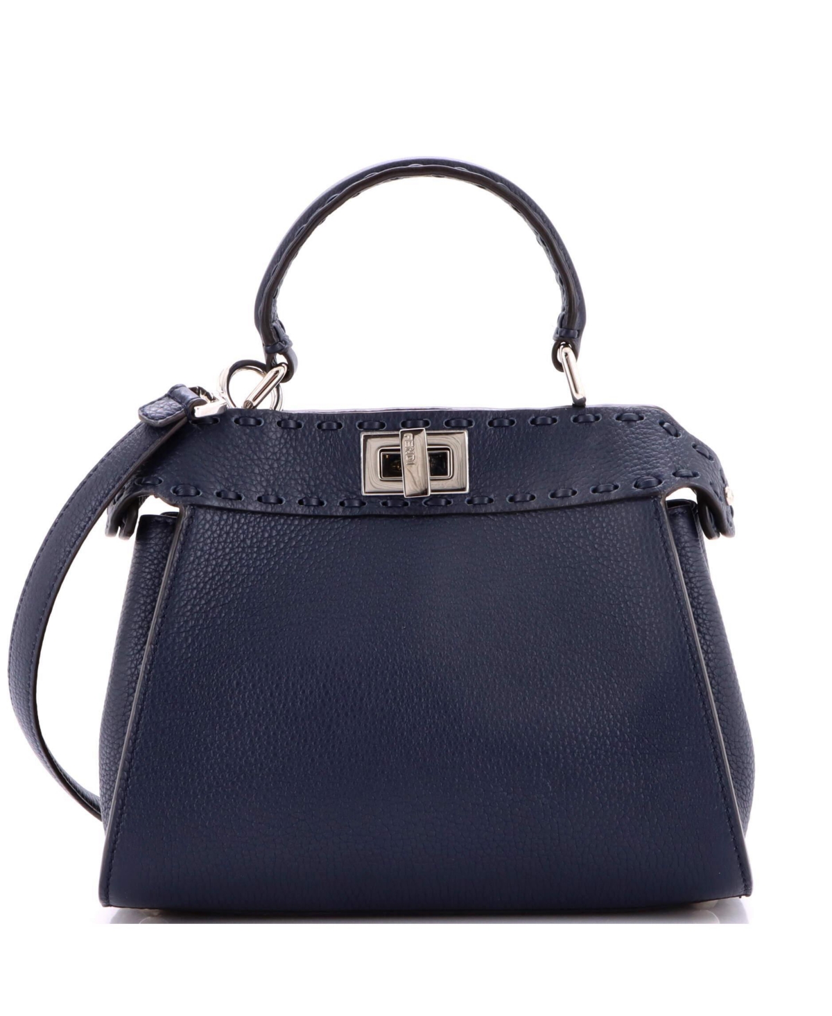 Click here for Pre-Owned Fendi Petite Selleria Peekaboo ISeeU Bag... prices