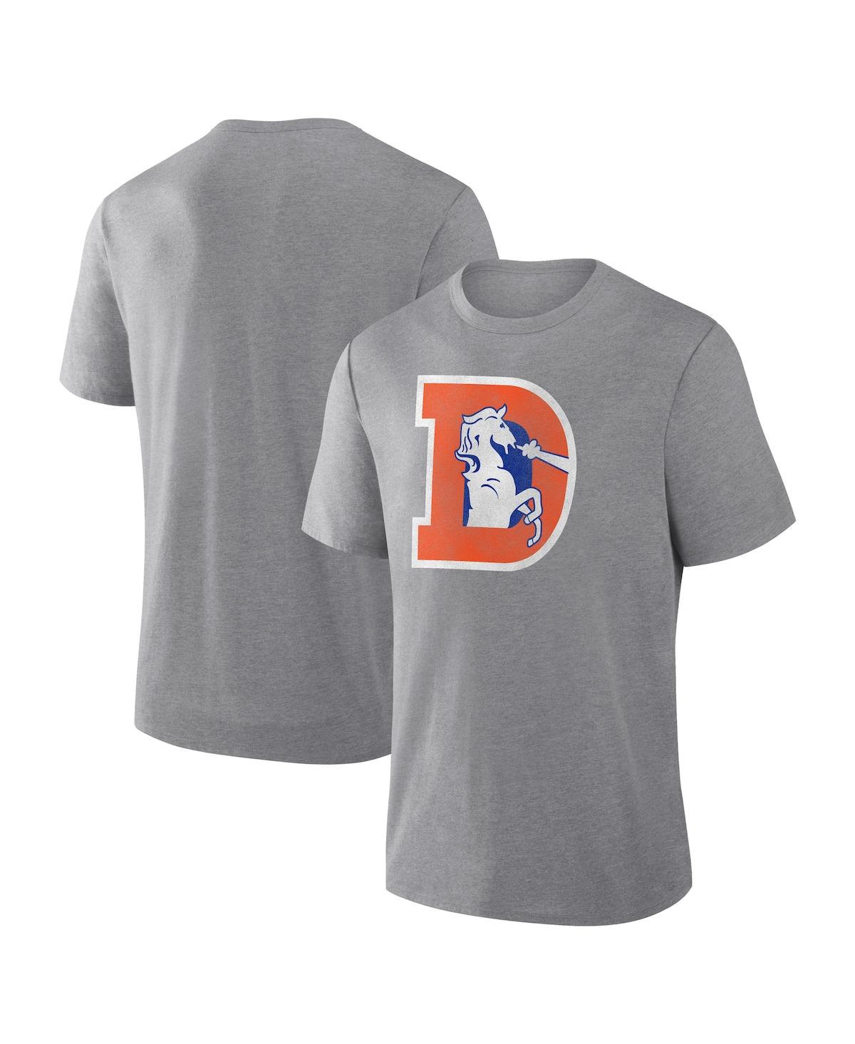 Click here for Fanatics Mens Heather Gray Denver Broncos Vintage... prices