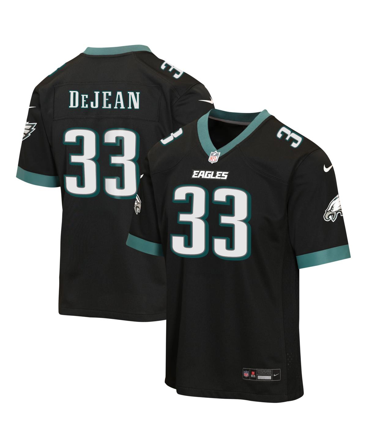 Click here for Nike Big Boys and Girls Cooper DeJean Black Philad... prices