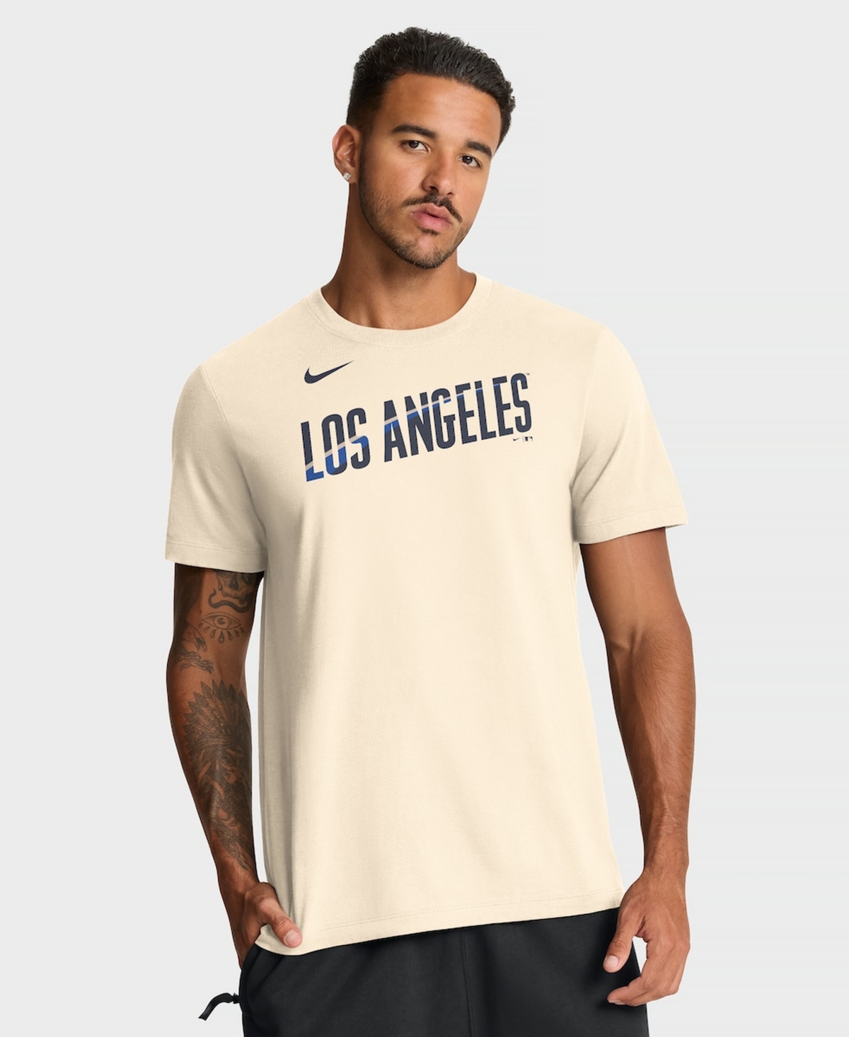 Click here for Nike Mens Cream Los Angeles Dodgers City Connect W... prices