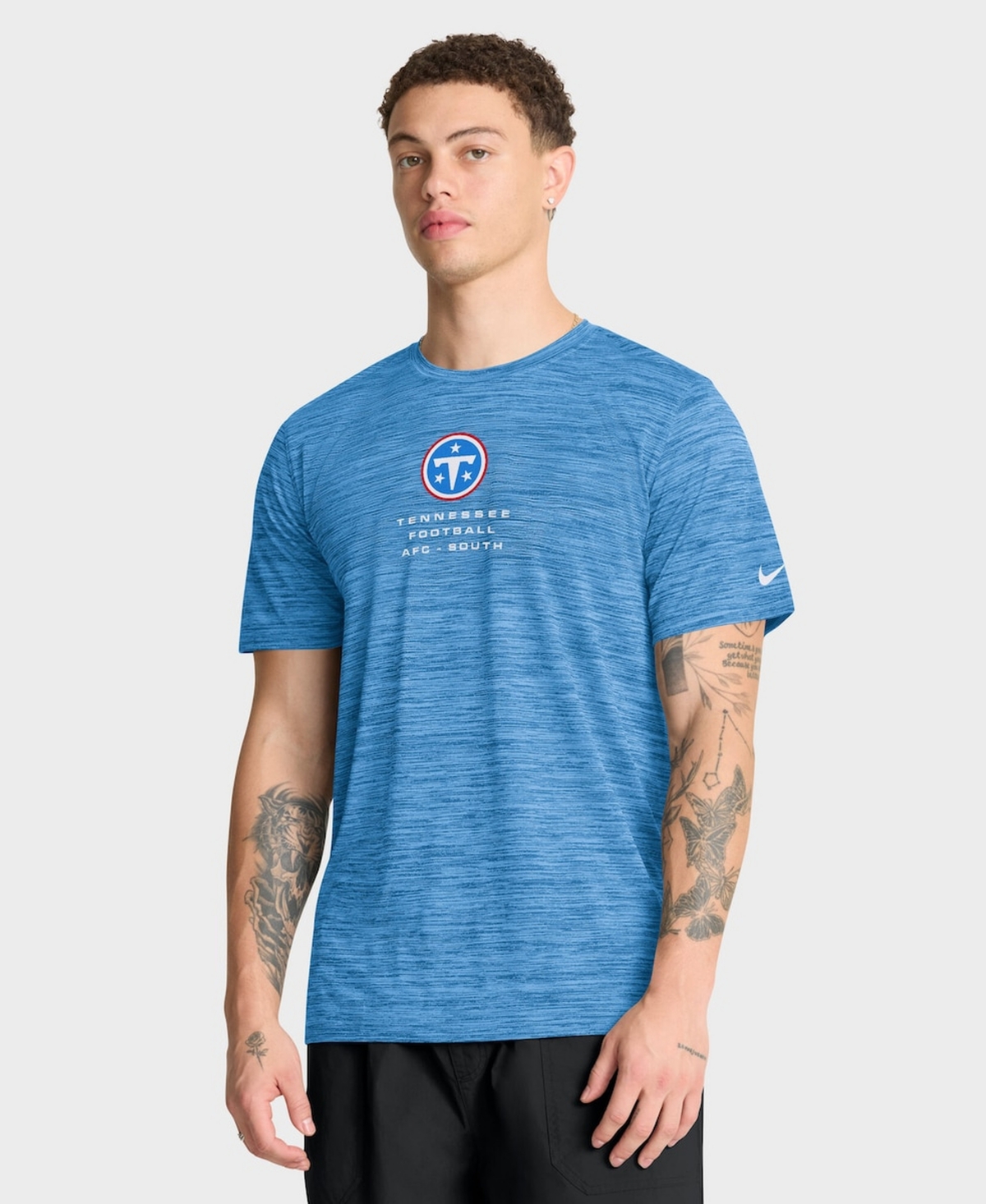 Click here for Nike Mens Light Blue Tennessee Titans Velocity Bal... prices