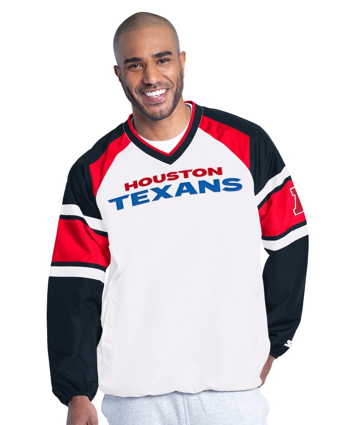 Click here for Starter Mens White Houston Texans Infield Play Rag... prices