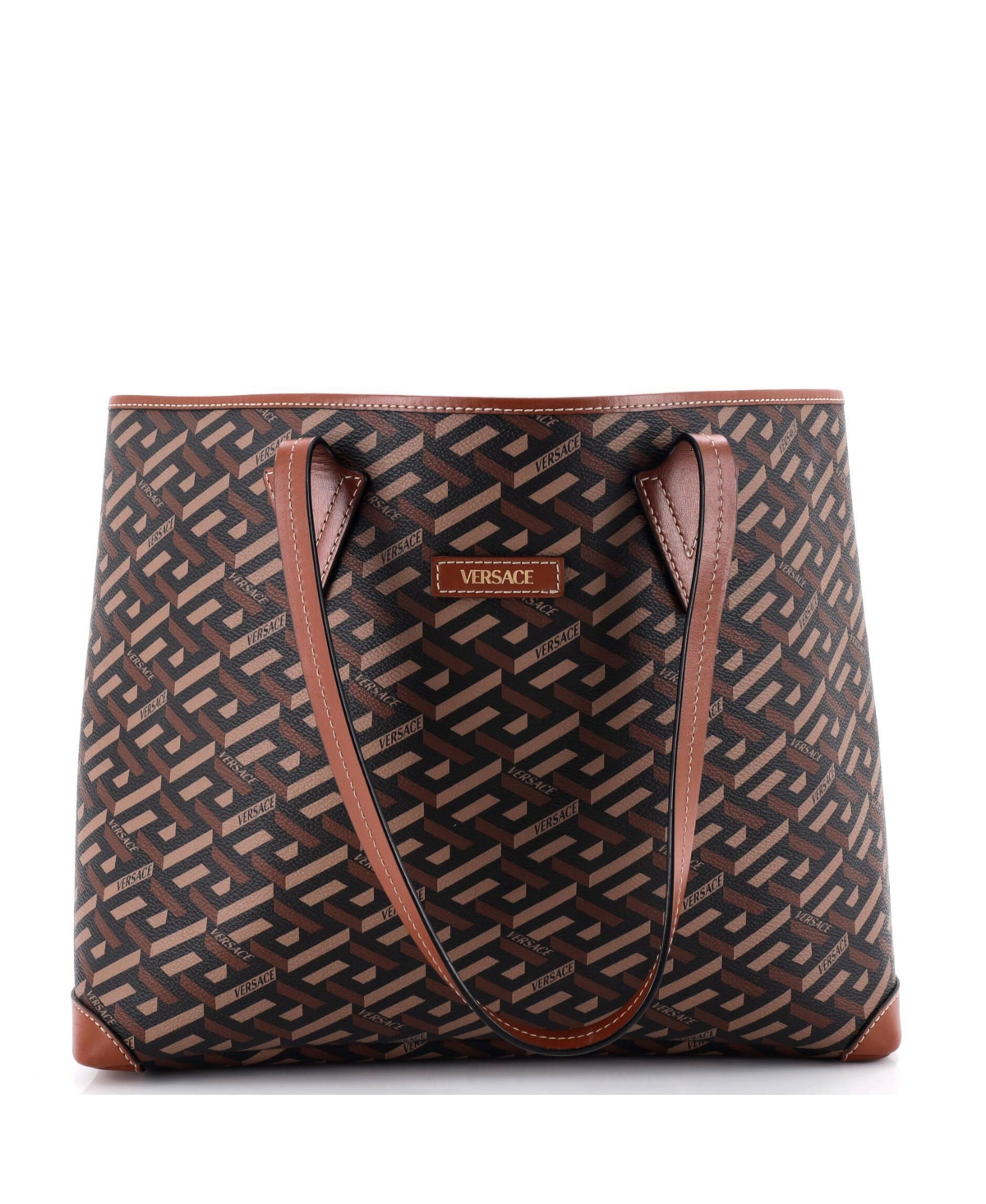 Click here for Pre-Owned Versace Medium Shopping Tote (Outlet) Pr... prices