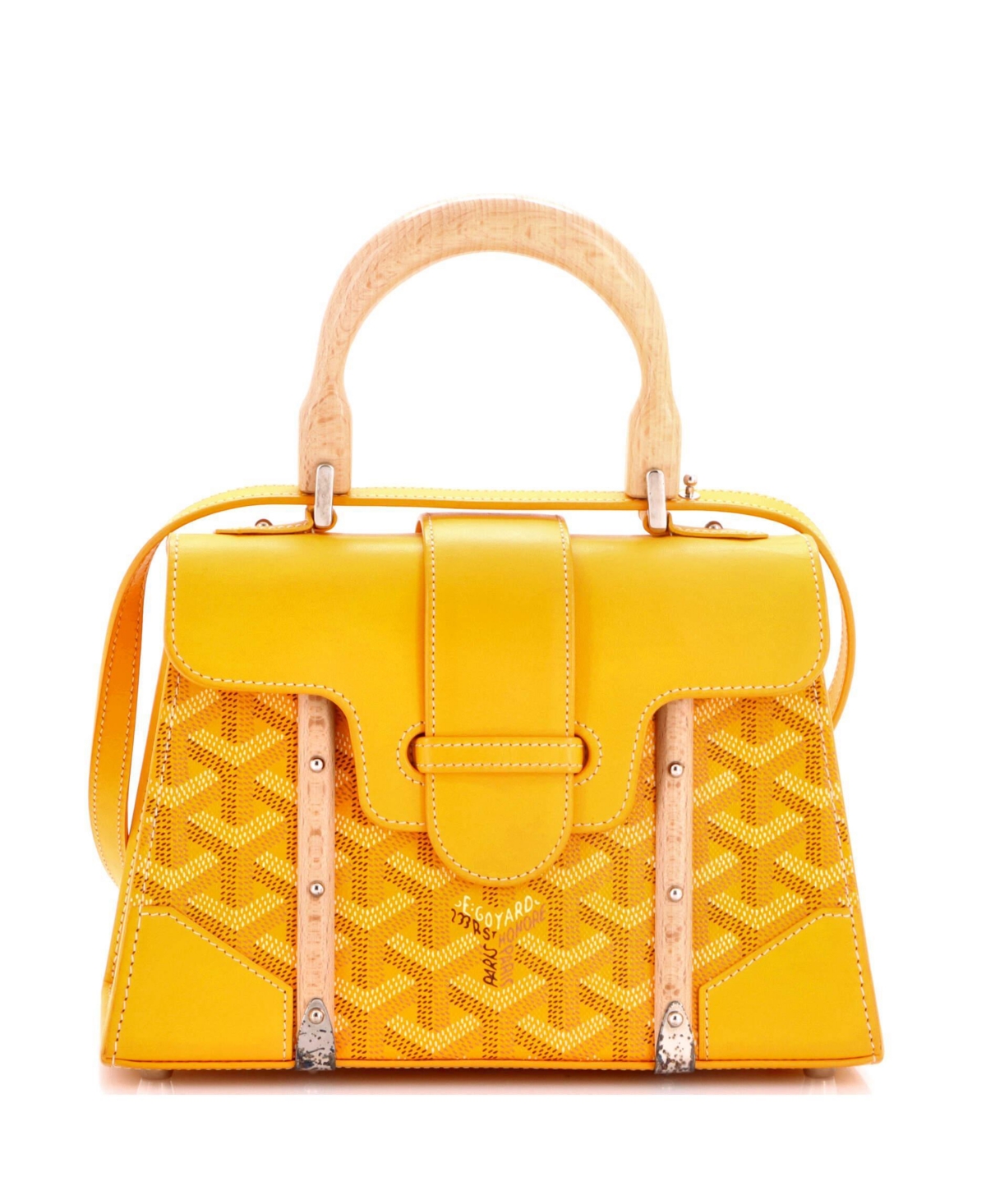 Click here for Pre-Owned Goyard Mini Structured Saigon Top Handle... prices