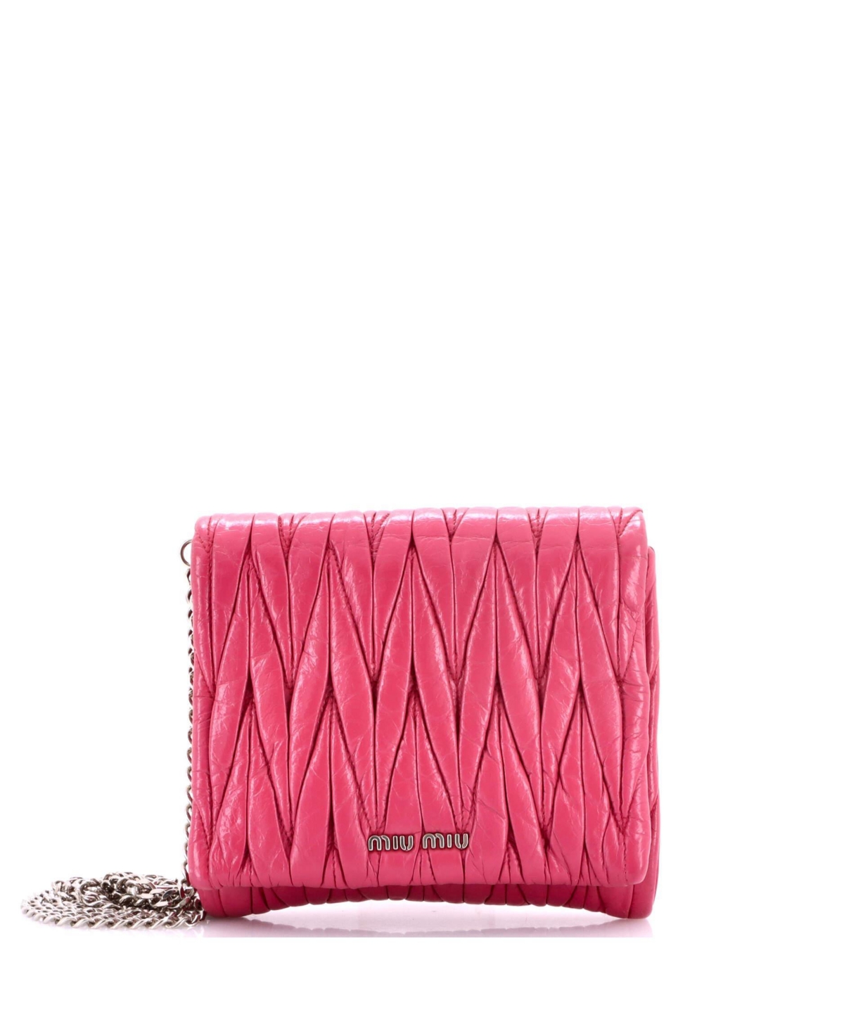 Click here for Pre-Owned Miu Miu Small Flap Crossbody Bag Matelas... prices