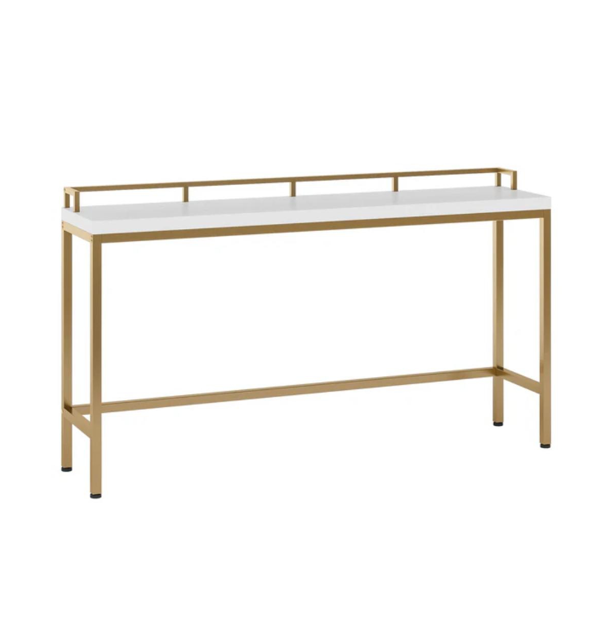Click here for Slickblue Modern Narrow Console Table for Behind S... prices