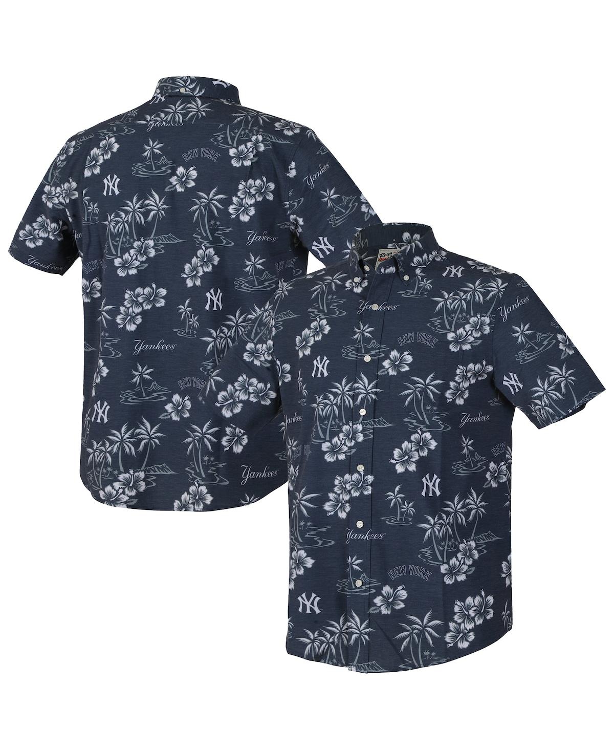 Click here for Reyn Spooner Mens Navy New York Yankees Kekai Perf... prices