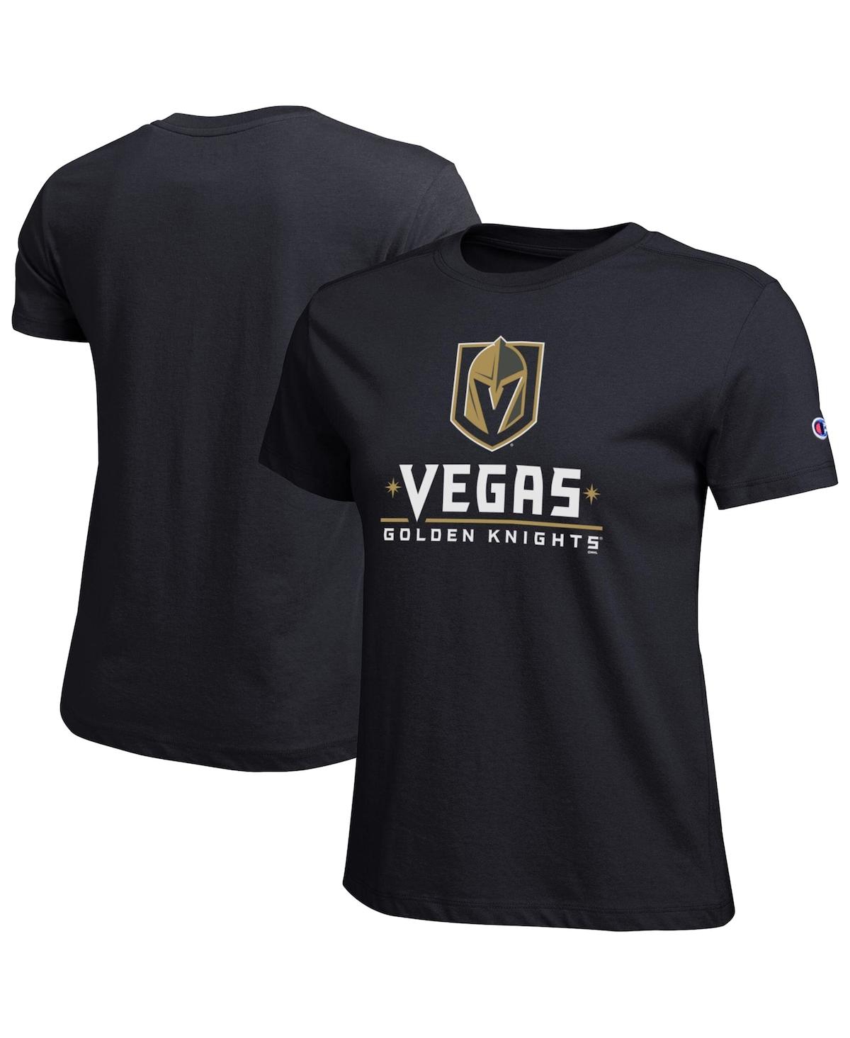Click here for Champion Womens Black Vegas Golden Knights Wordmar... prices