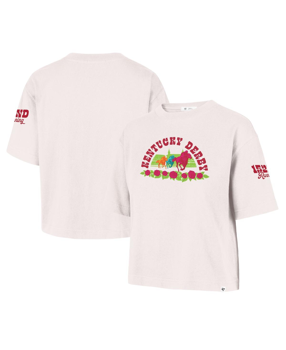 Click here for 47 Brand Womens White 152nd Kentucky Derby Reed Ci... prices