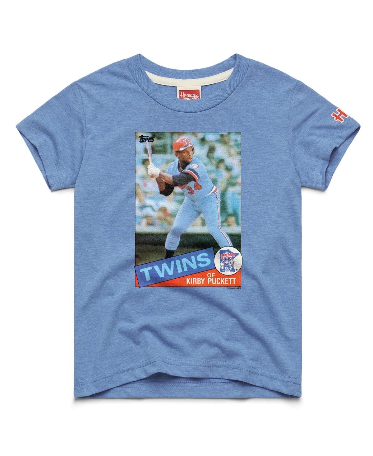Click here for Homage Big Boys and Girls Kirby Puckett Light Blue... prices