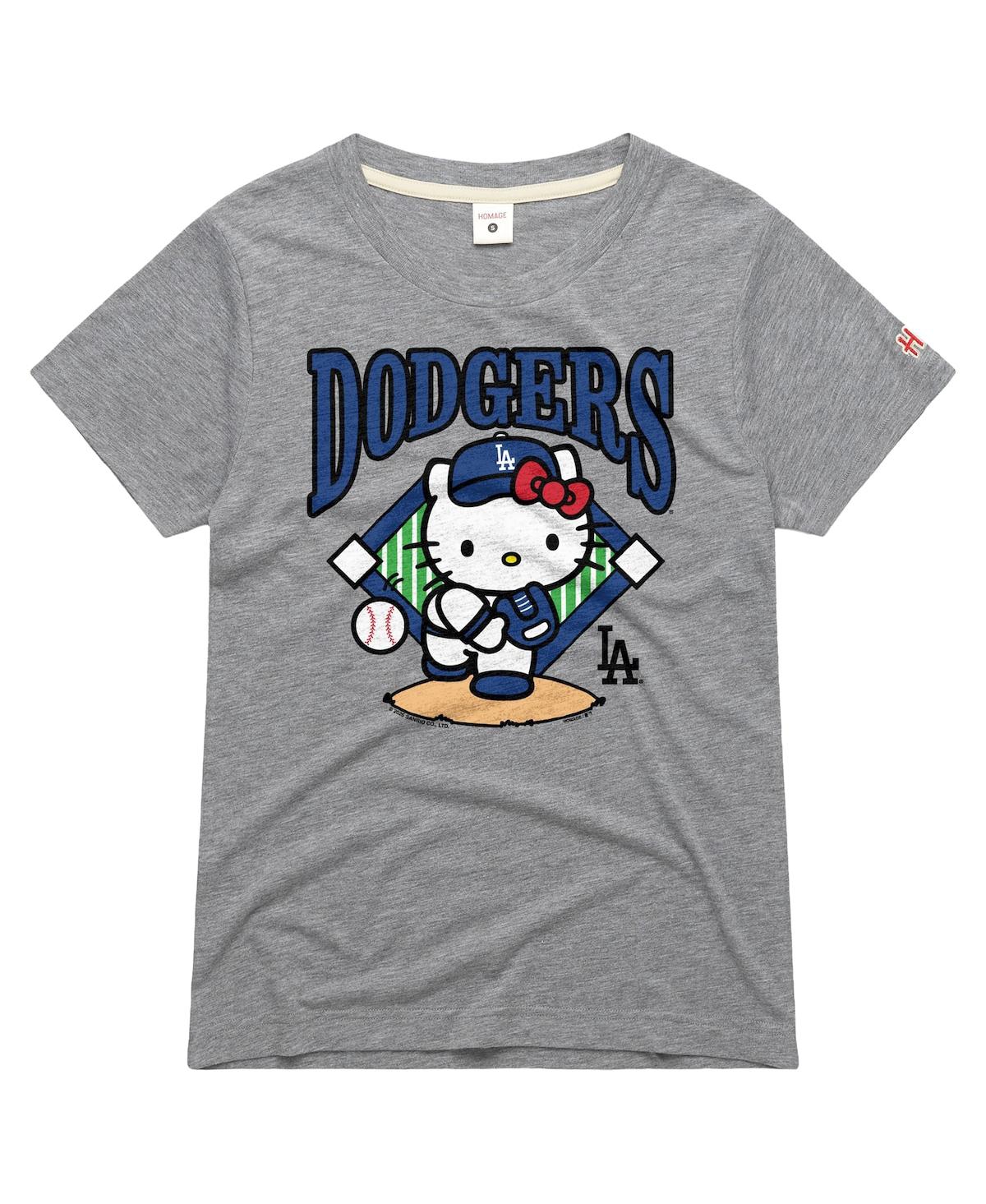 Click here for Homage Womens Gray Hello Kitty x Los Angeles Dodge... prices