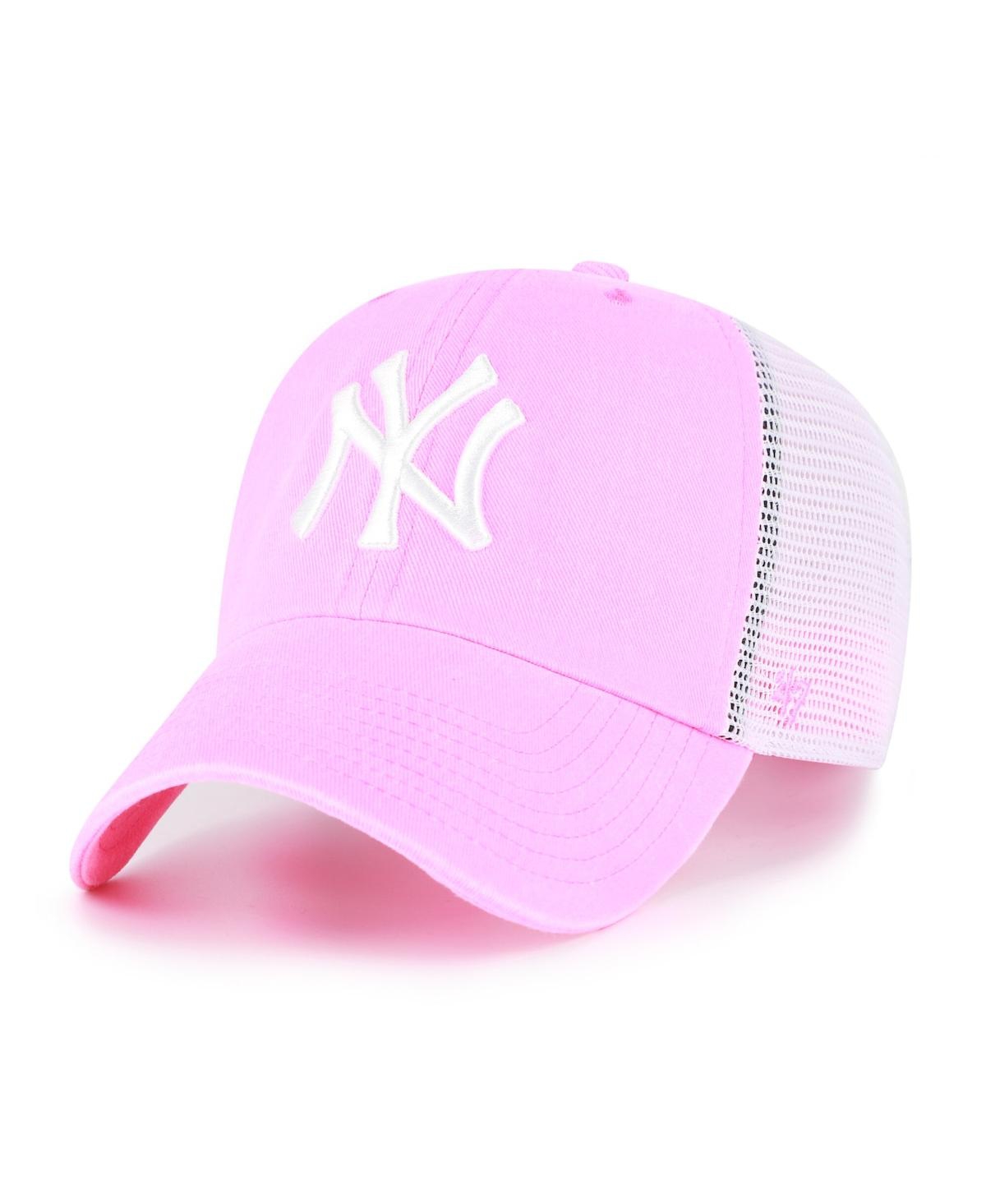 Click here for 47 Brand Womens Pink New York Yankees Summer Fun T... prices