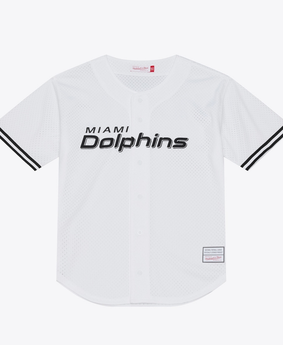 Click here for Mitchell & Ness Mens White Miami Dolphins Monochro... prices