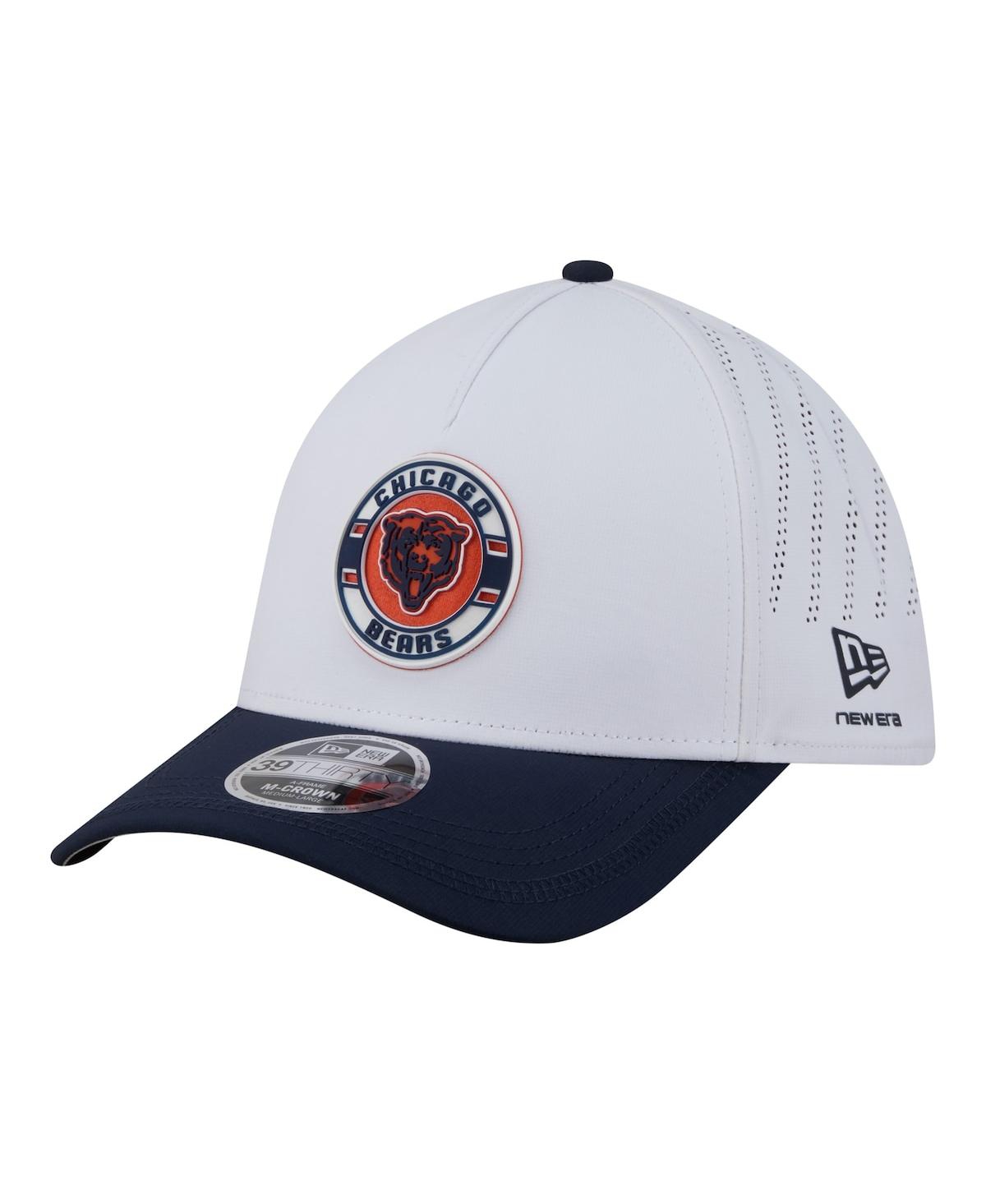 Click here for New Era Mens White/Navy Chicago Bears Patch 39THIR... prices