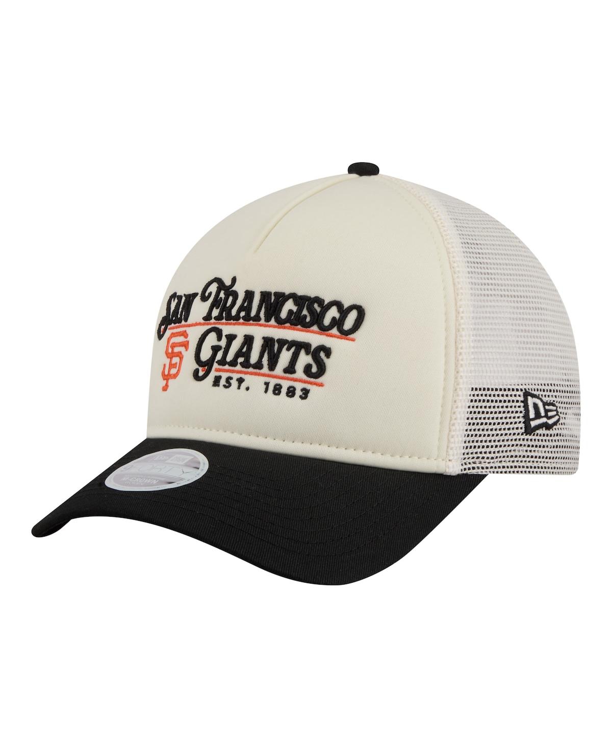 Click here for New Era Womens Light Beige/Black San Francisco Gia... prices