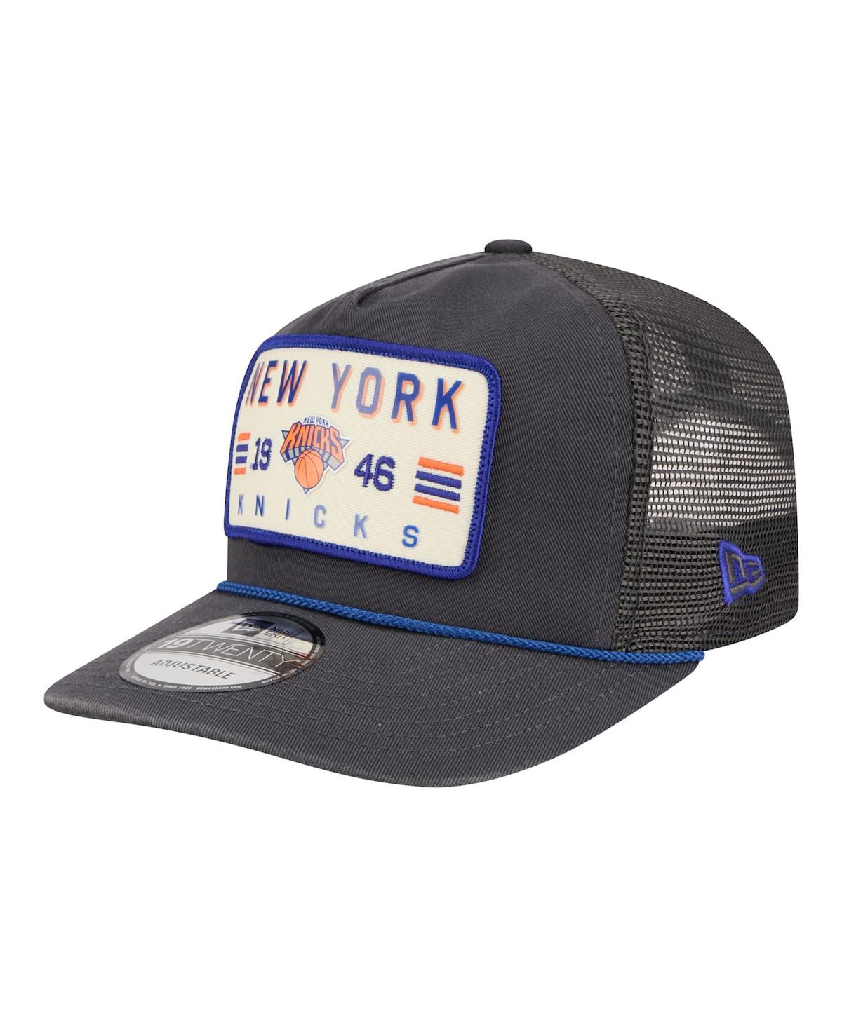 Click here for New Era Mens Charcoal New York Knicks Washed Patch... prices