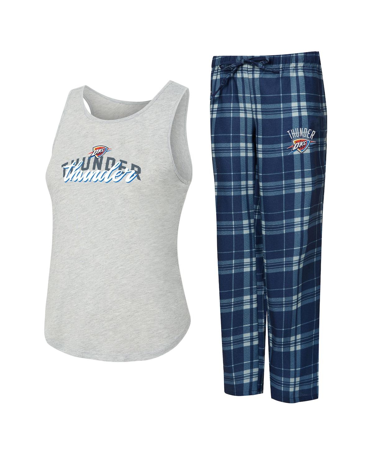 Click here for Concepts Sport Womens Navy/Heather Gray Oklahoma C... prices