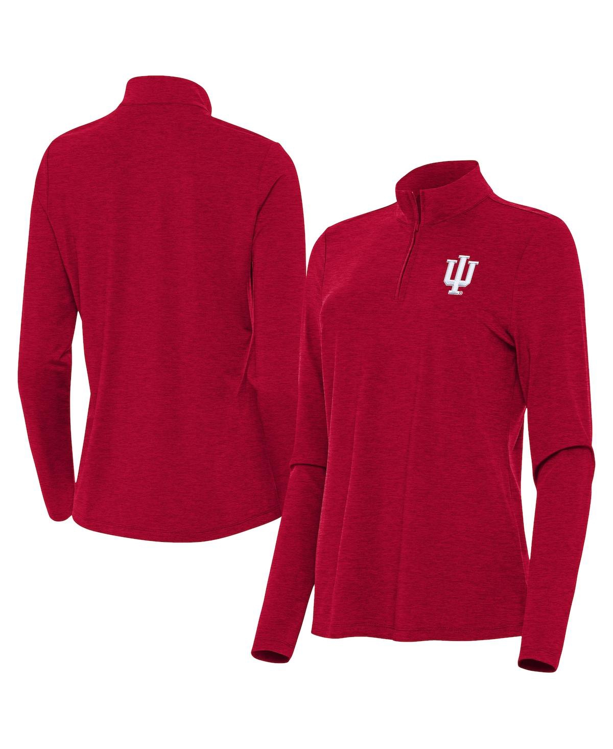 Click here for Antigua Womens Heather Crimson Indiana Hoosiers Br... prices