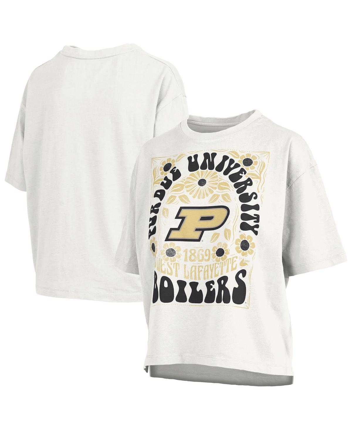 Click here for Pressbox Womens White Purdue Boilermakers Harmony... prices