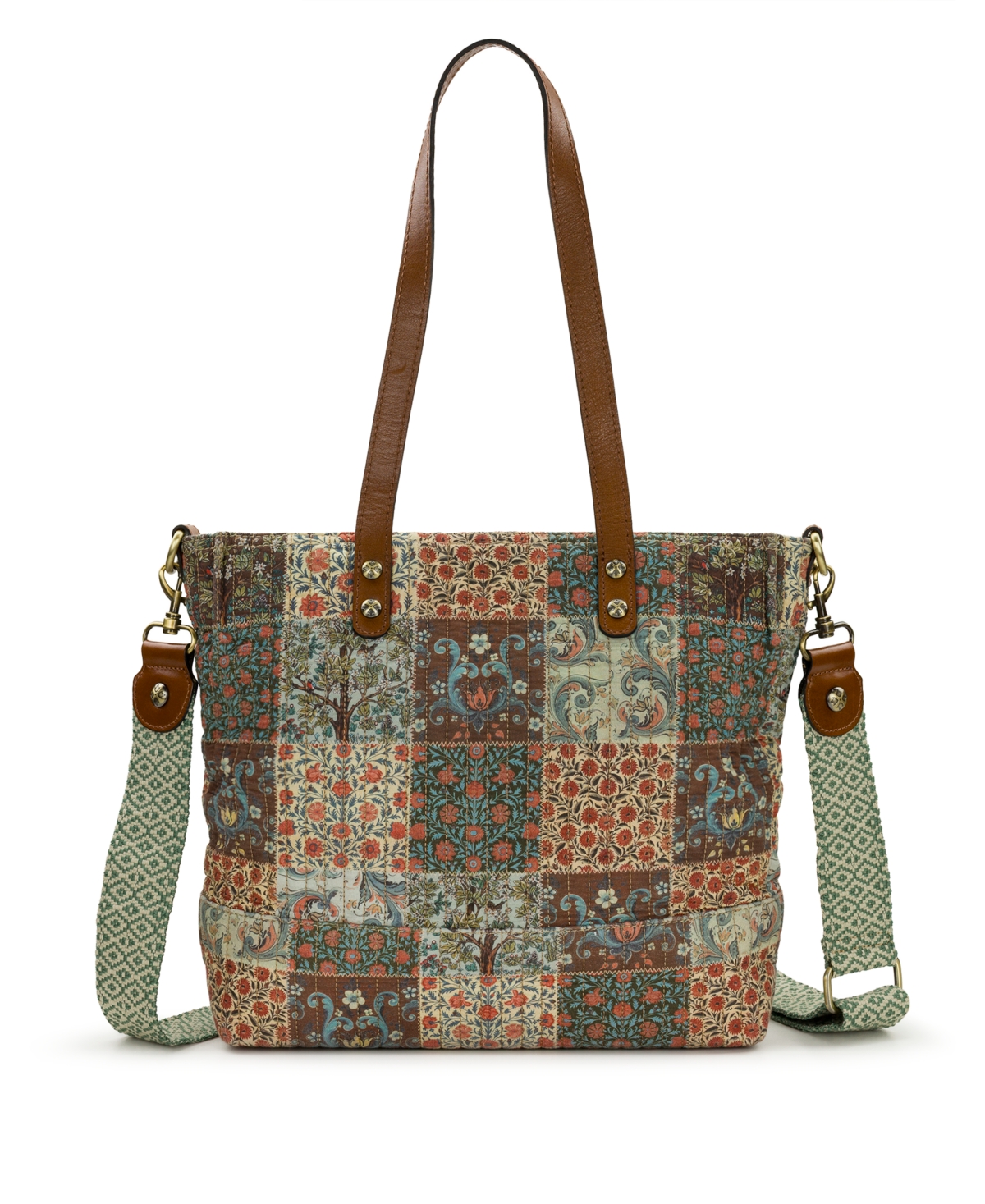 Click here for Patricia Nash Perugia Medium Tote Handbag - Cotton... prices