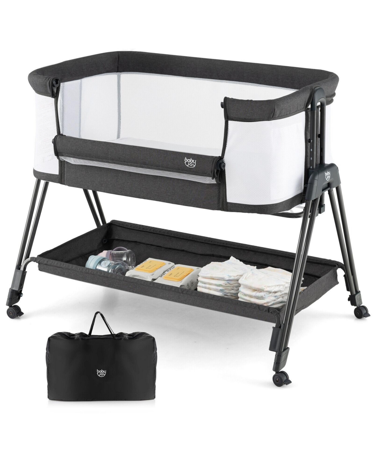 Click here for Gouun Portable Bedside Sleeper for Baby with 7 Adj... prices