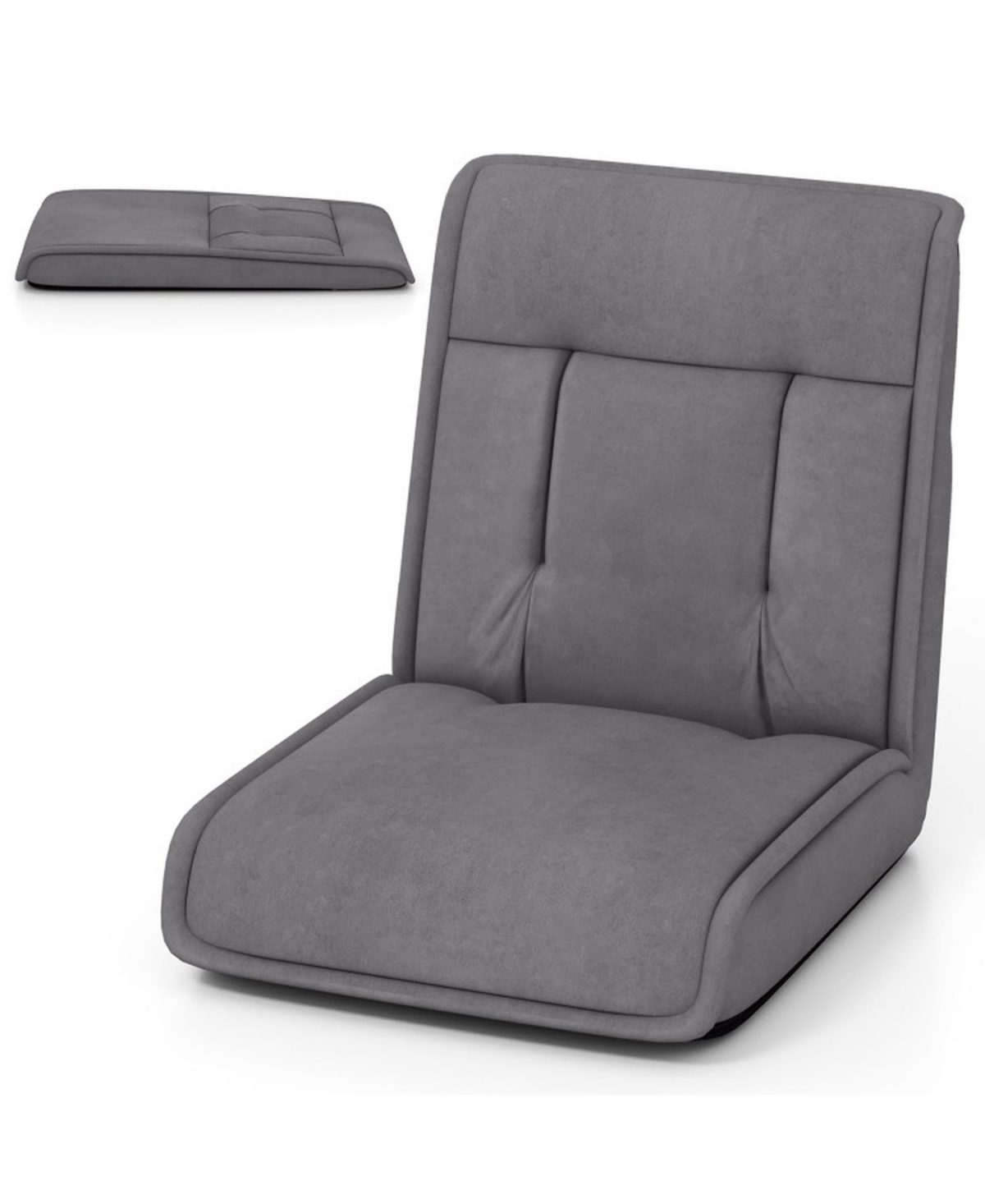 Click here for Gouun Folding Floor Chair Convertible Lazy Lounger... prices