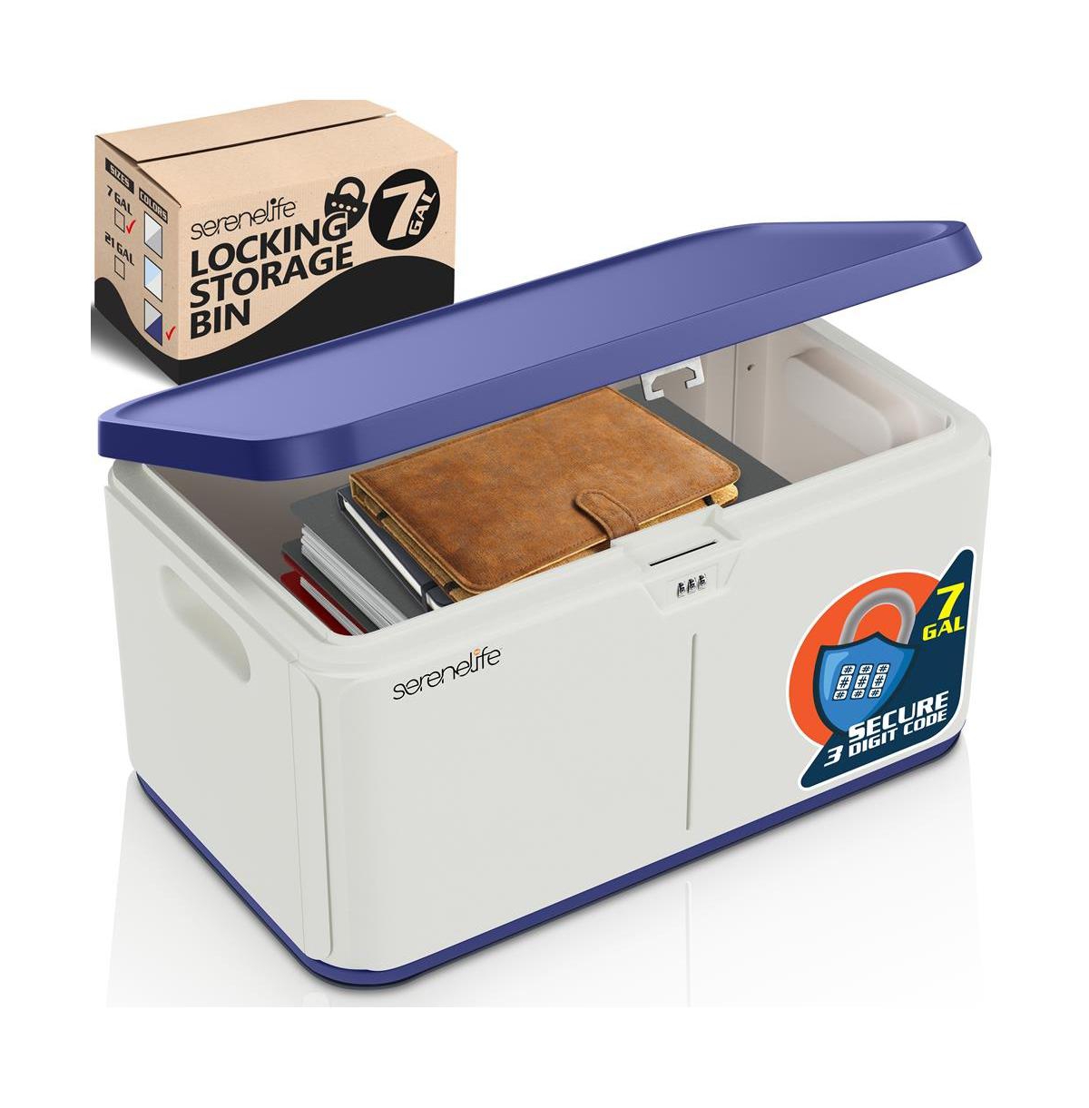 Click here for SereneLife Heavy-Duty Storage Bin with Built-in Co... prices