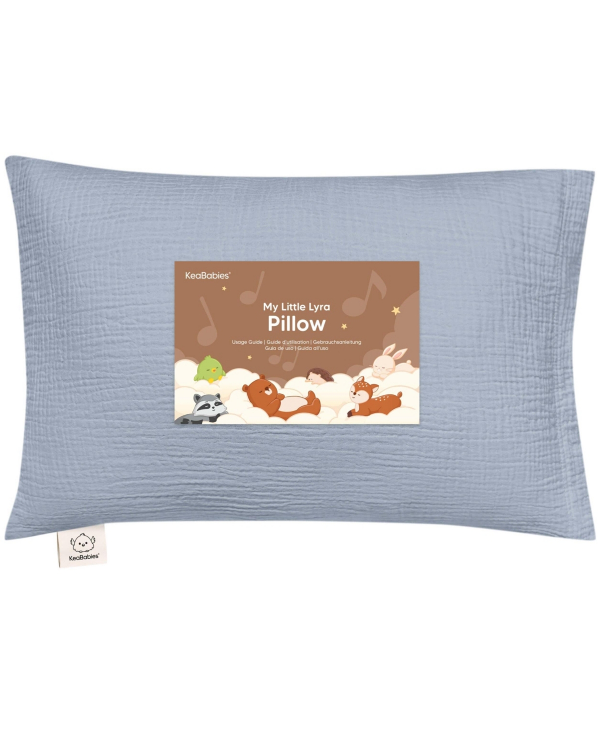 Click here for KeaBabies Toddler 1-Pack Lyra Muslin Pillow with P... prices