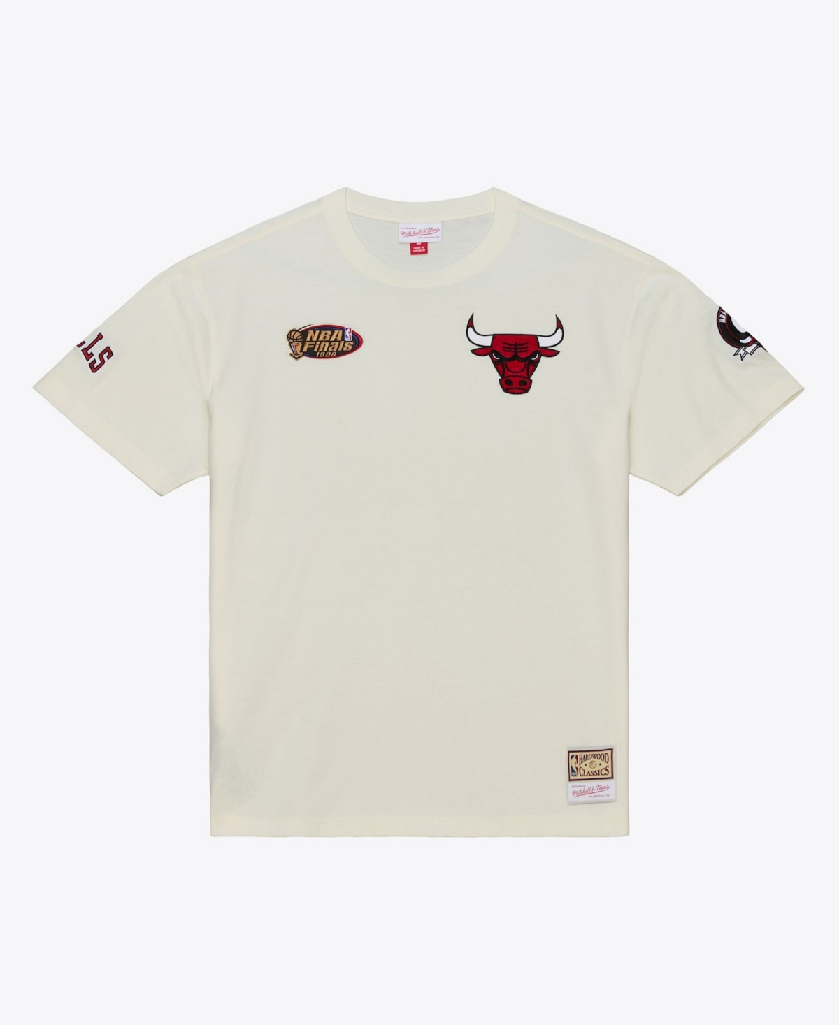 Click here for Mitchell & Ness Mens Cream Chicago Bulls Hardwood... prices