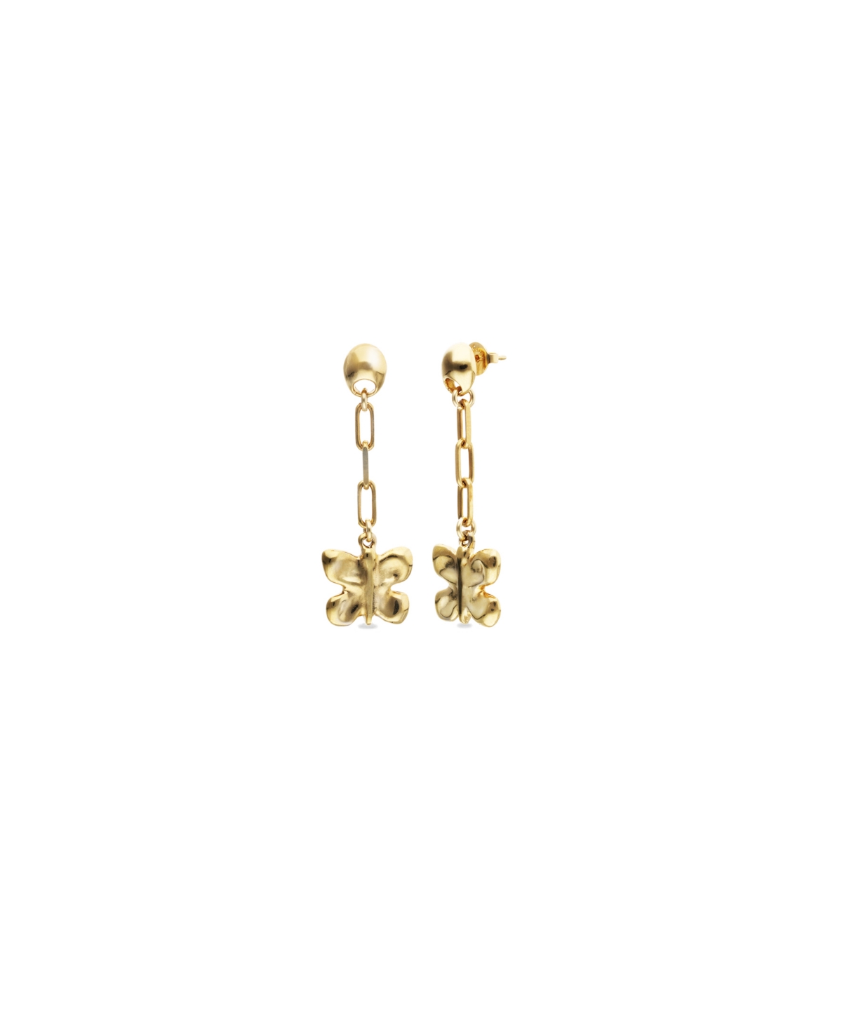 Click here for UNOde50 18k Gold Plated Metal Alloy Long Butterfly... prices
