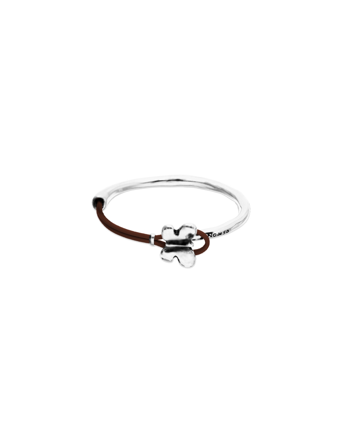 Click here for UNOde50 Sterling Silver Leather Threat and Butterf... prices