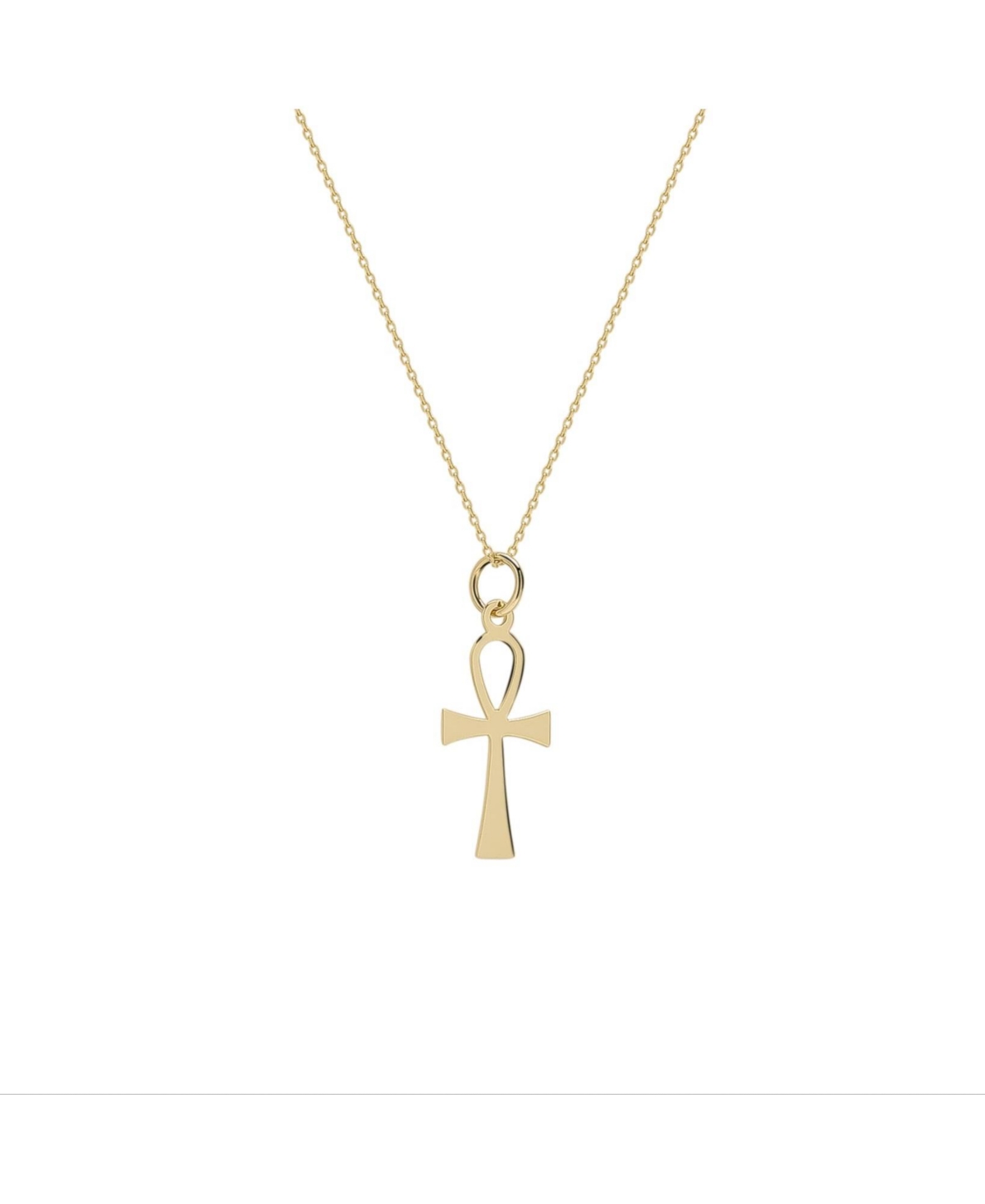 Click here for Spero London 9carat Solid Gold Egyptian Ankh Neckl... prices