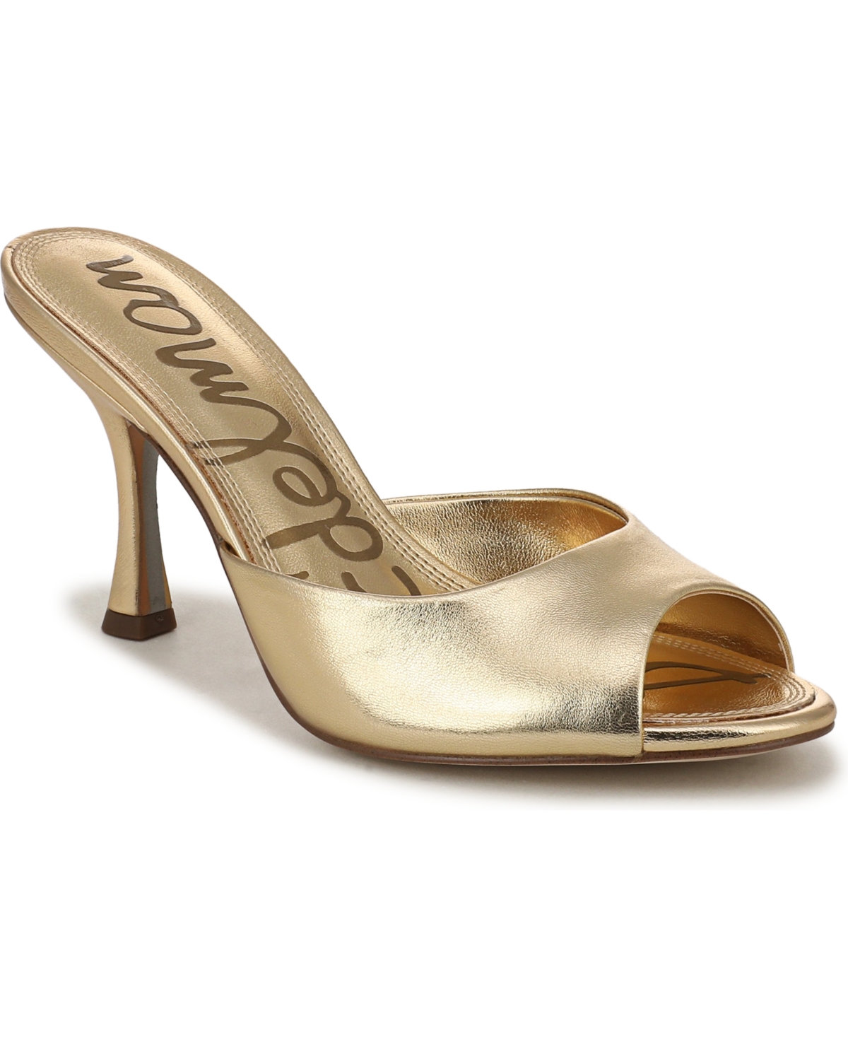 Click here for Sam Edelman Womens Jeanie Heeled Slip-On Sandals -... prices
