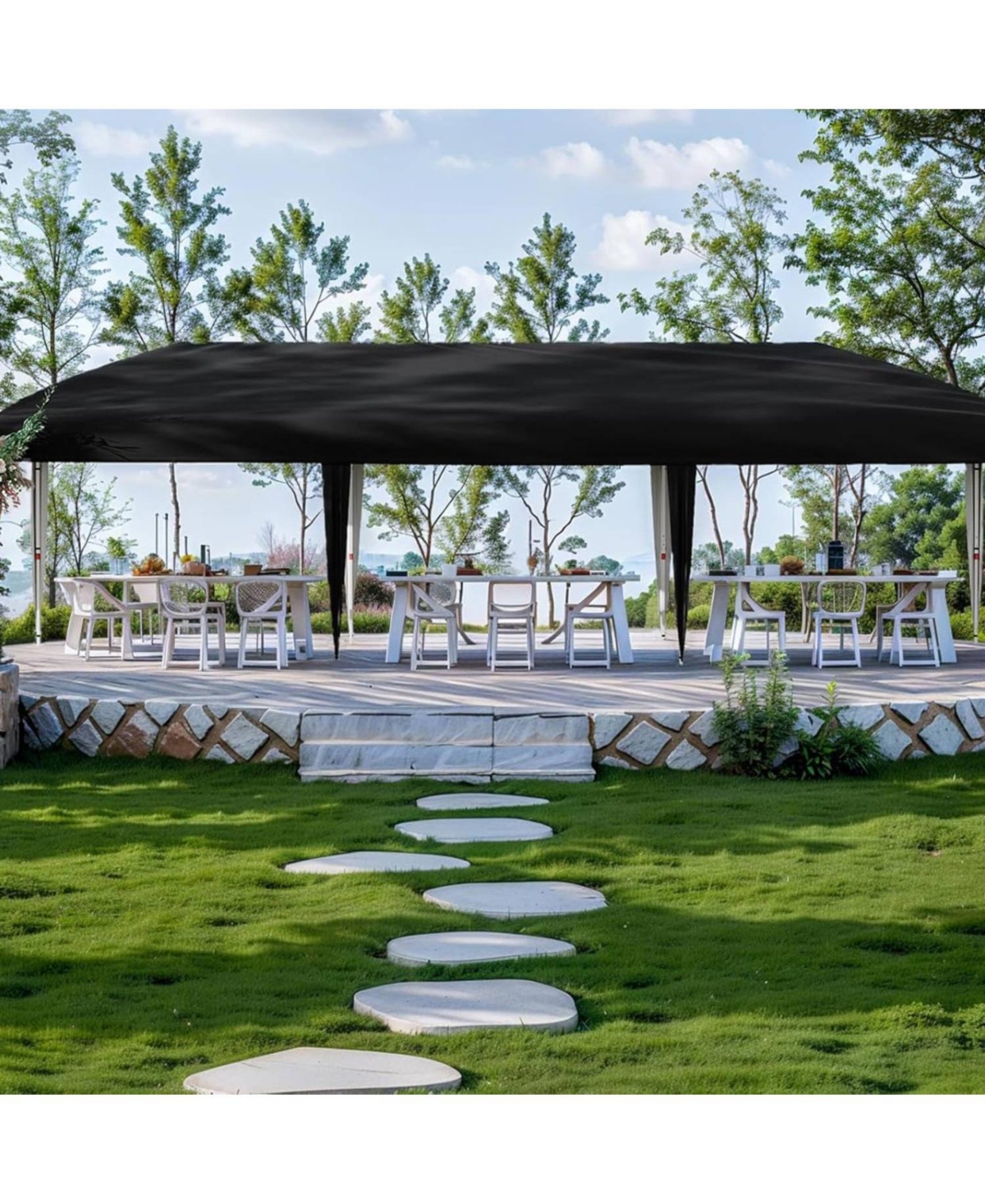 Click here for gaomon Outdoor Pop Up Canopy with 8 Sidewalls and... prices