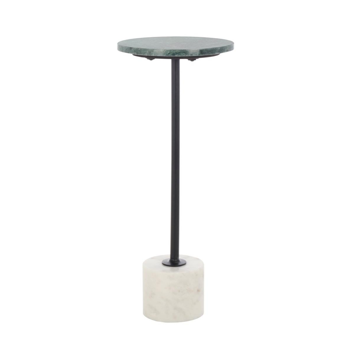 Click here for Safavieh Karik Round Side Table - Dark Green/Black prices