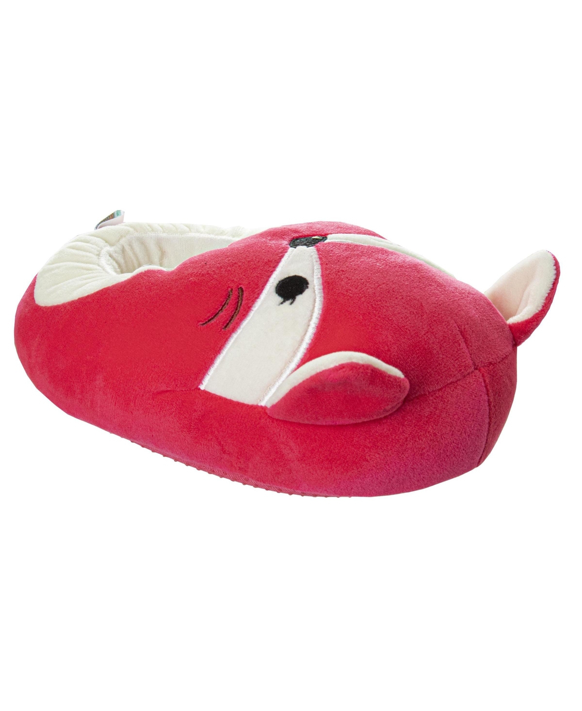 Click here for Squishmallow Womens Plush Fox Slip-On Slippers - P... prices