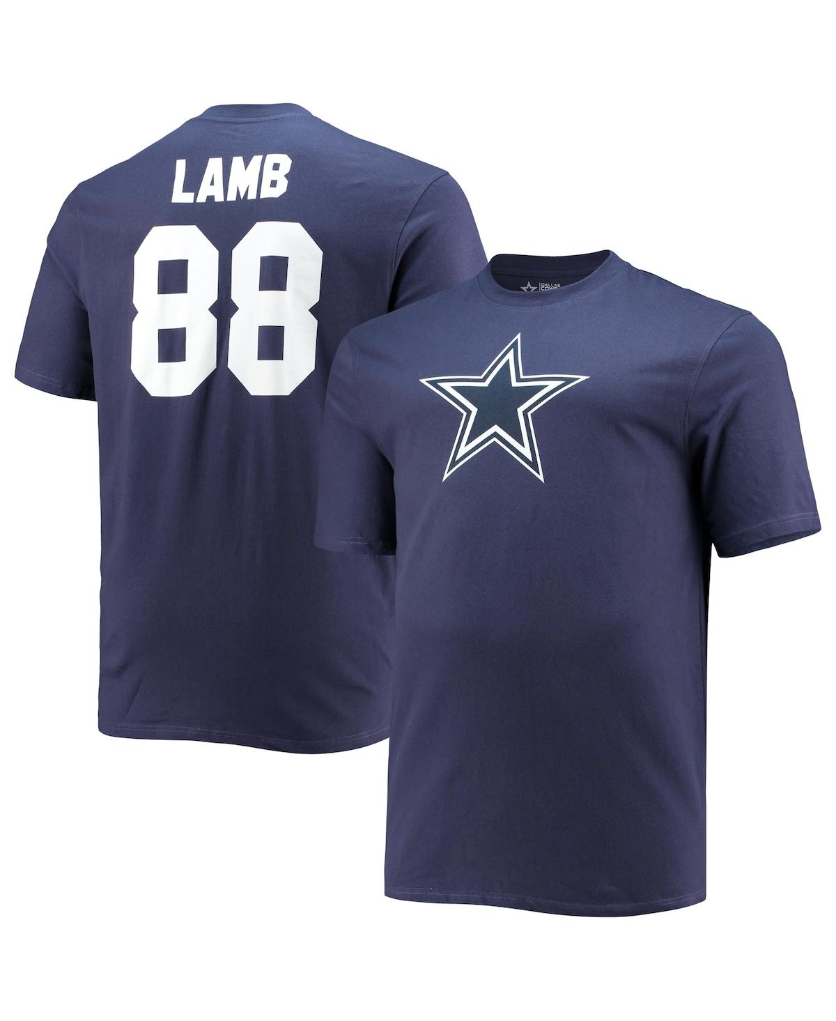 Click here for Fanatics Mens CeeDee Lamb Navy Dallas Cowboys Big... prices