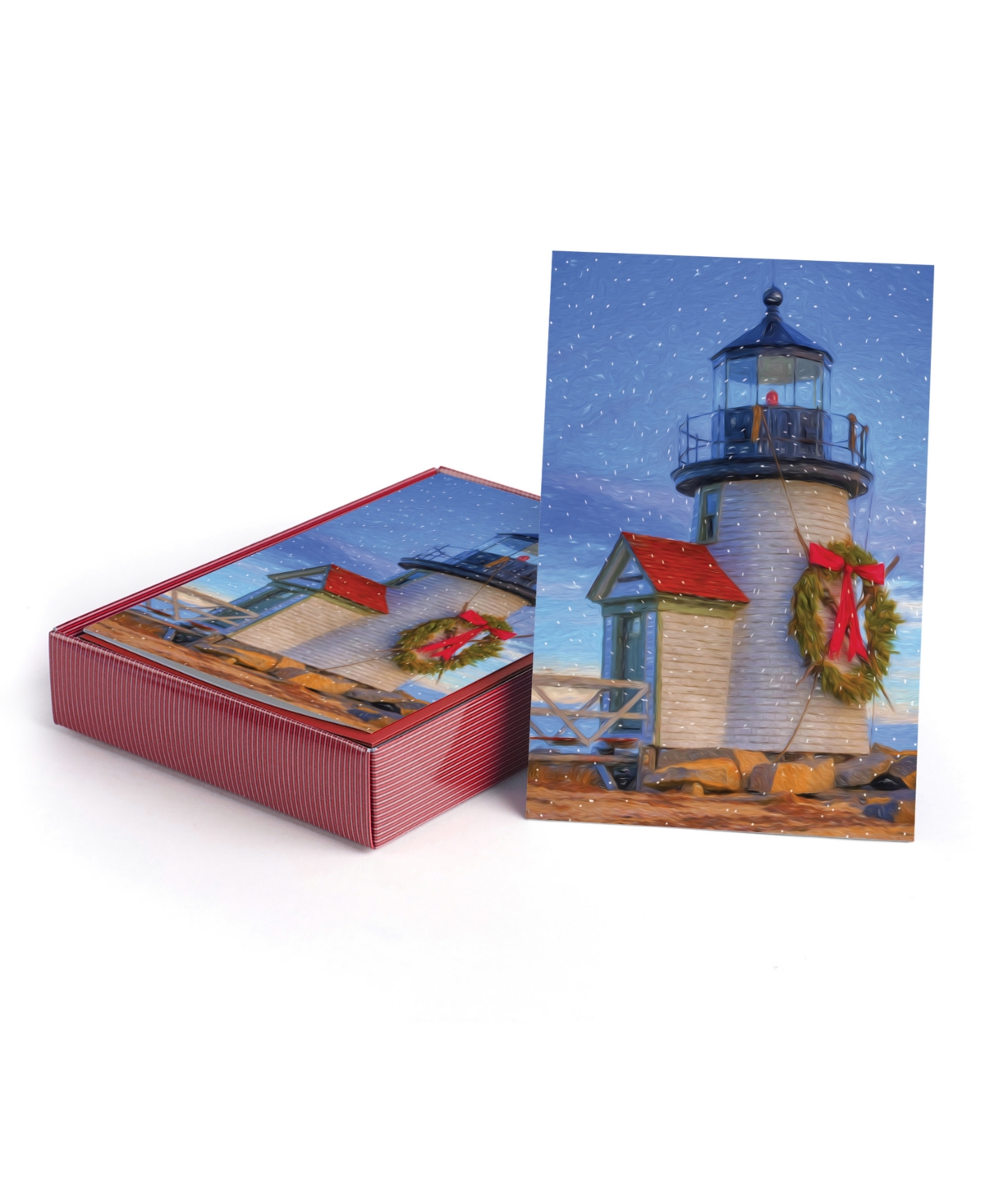 Click here for Masterpiece Studios Holiday Lighthouse Boxed Holid... prices