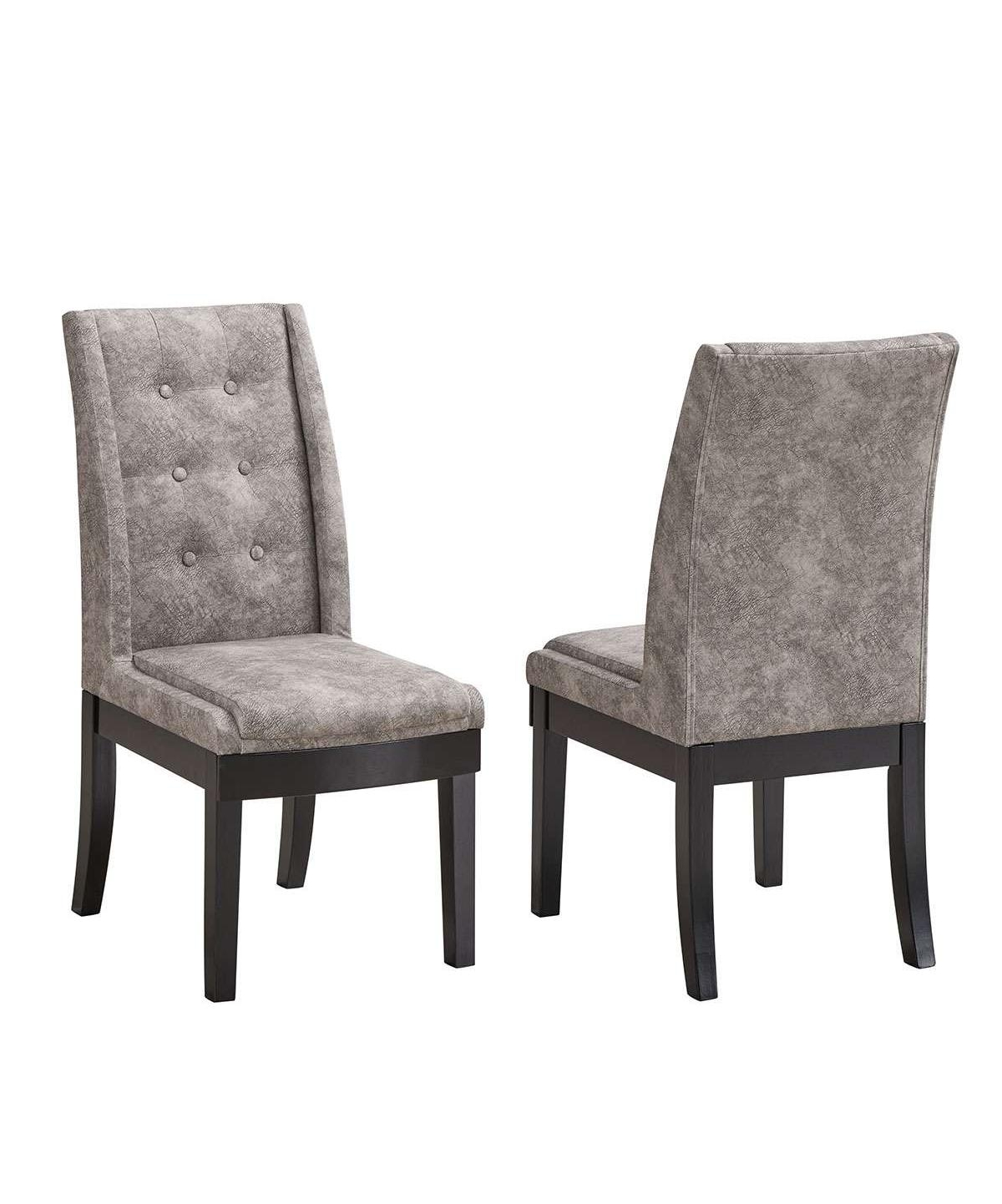 Click here for Kings Brand Furniture Set of 2 Tufted Parsons Dini... prices
